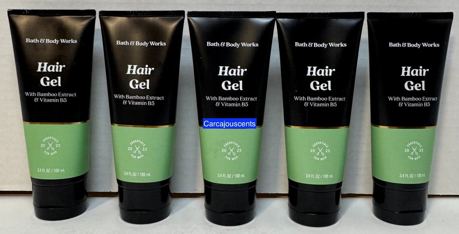 Bath & Body Works HAIR GEL for men with Bamboo Extract & Vitamin B5 3.4 ...