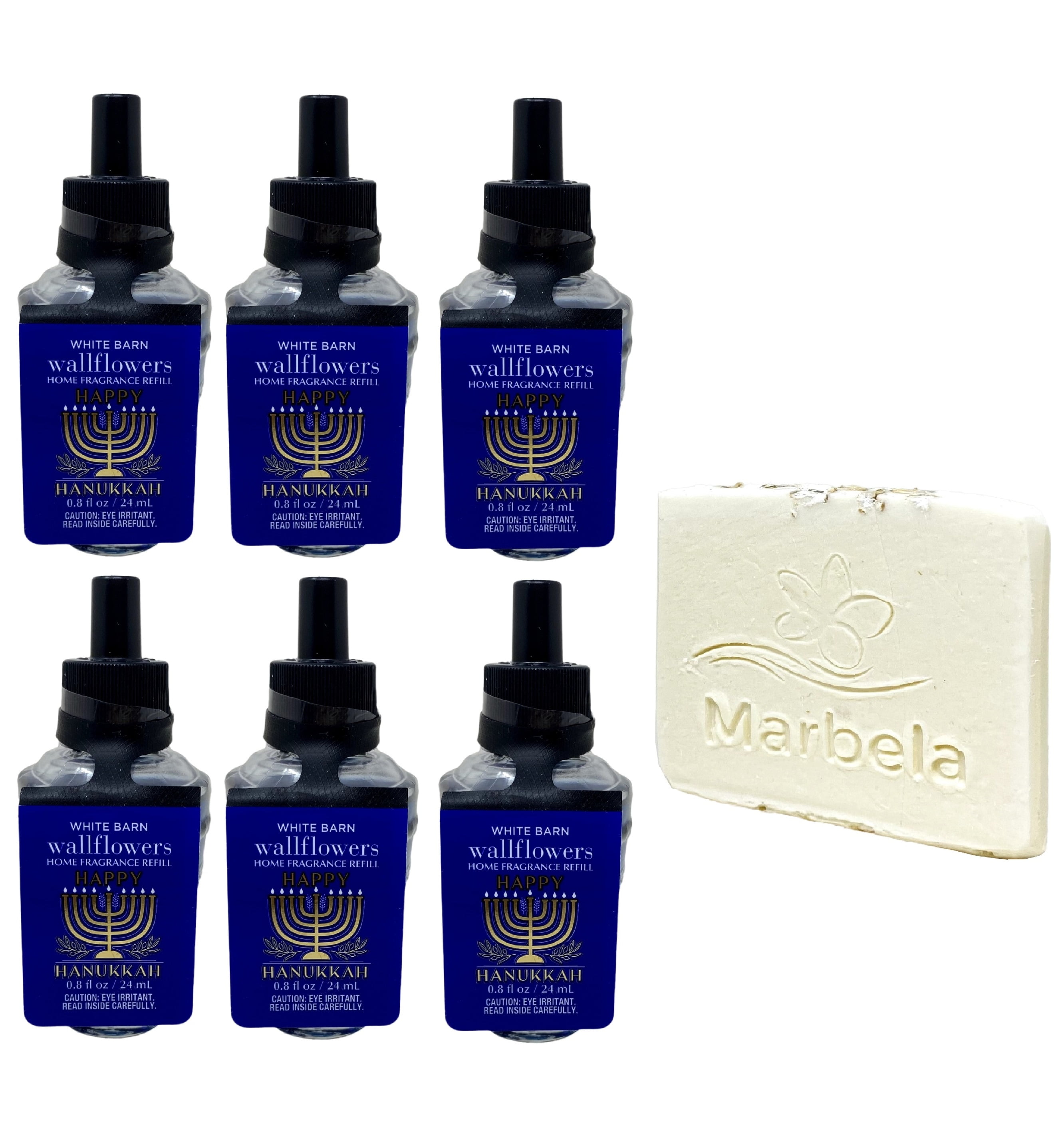 Bath & Body Works Happy Hanukkah 6 Pack Wallflowers Home Fragrance ...