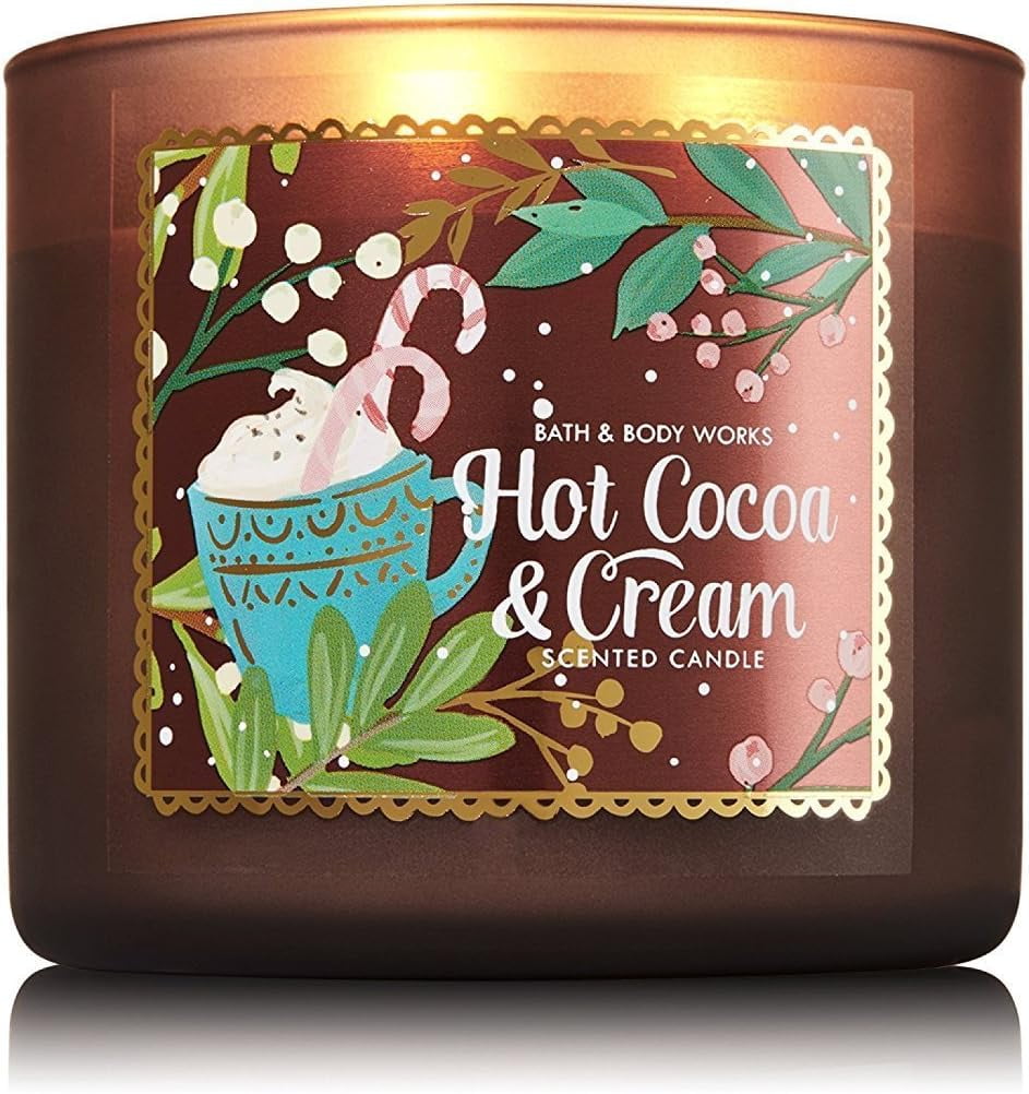Bath & Body Works Hot Cocoa & Cream 3 wick candle 2018 - Walmart.com