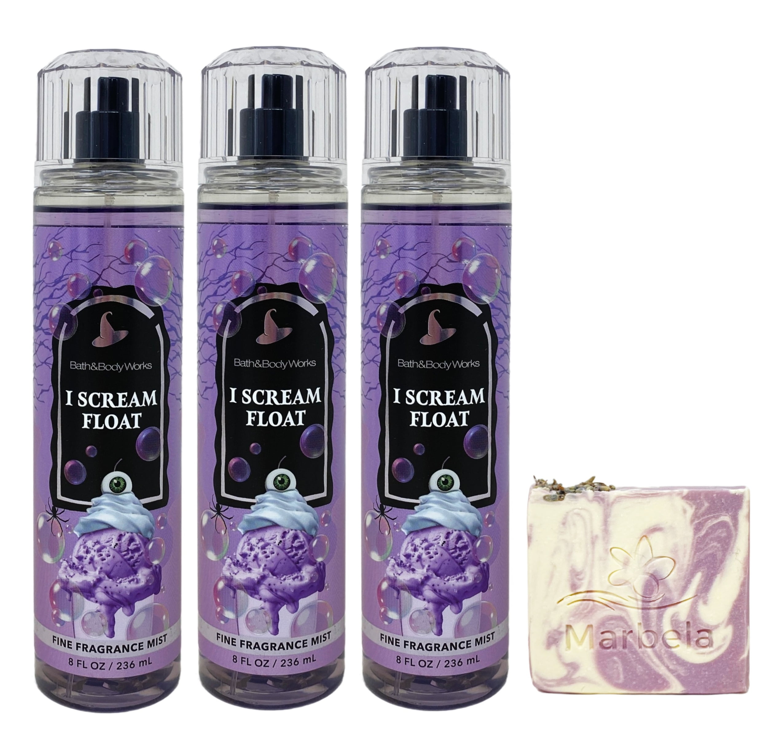 Bath & Body Works I Scream Float 3 Pack Fine Fragrance Mist Bundle with ...