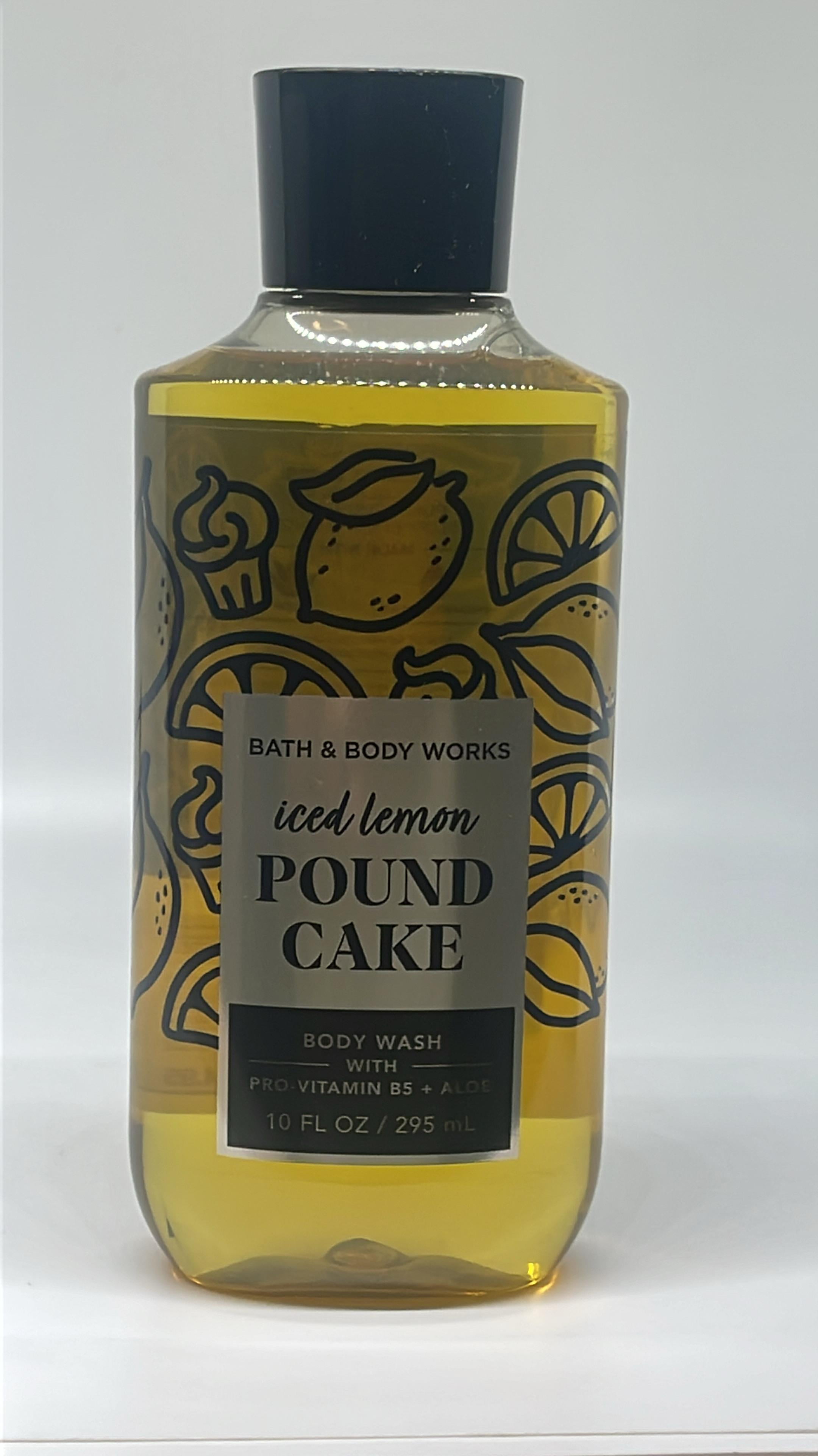 Bath & Body Works ICED LEMON POUND CAKE Body Wash 10 fl oz - Walmart.com