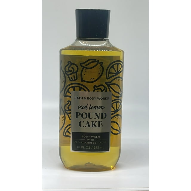 Bath & Body Works ICED LEMON POUND CAKE Body Wash 10 fl oz - Walmart.com