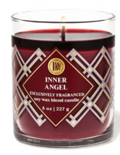 Bath & Body Works Inner Angel 8 oz Single Wick Candle, Soy Wax Blend ...