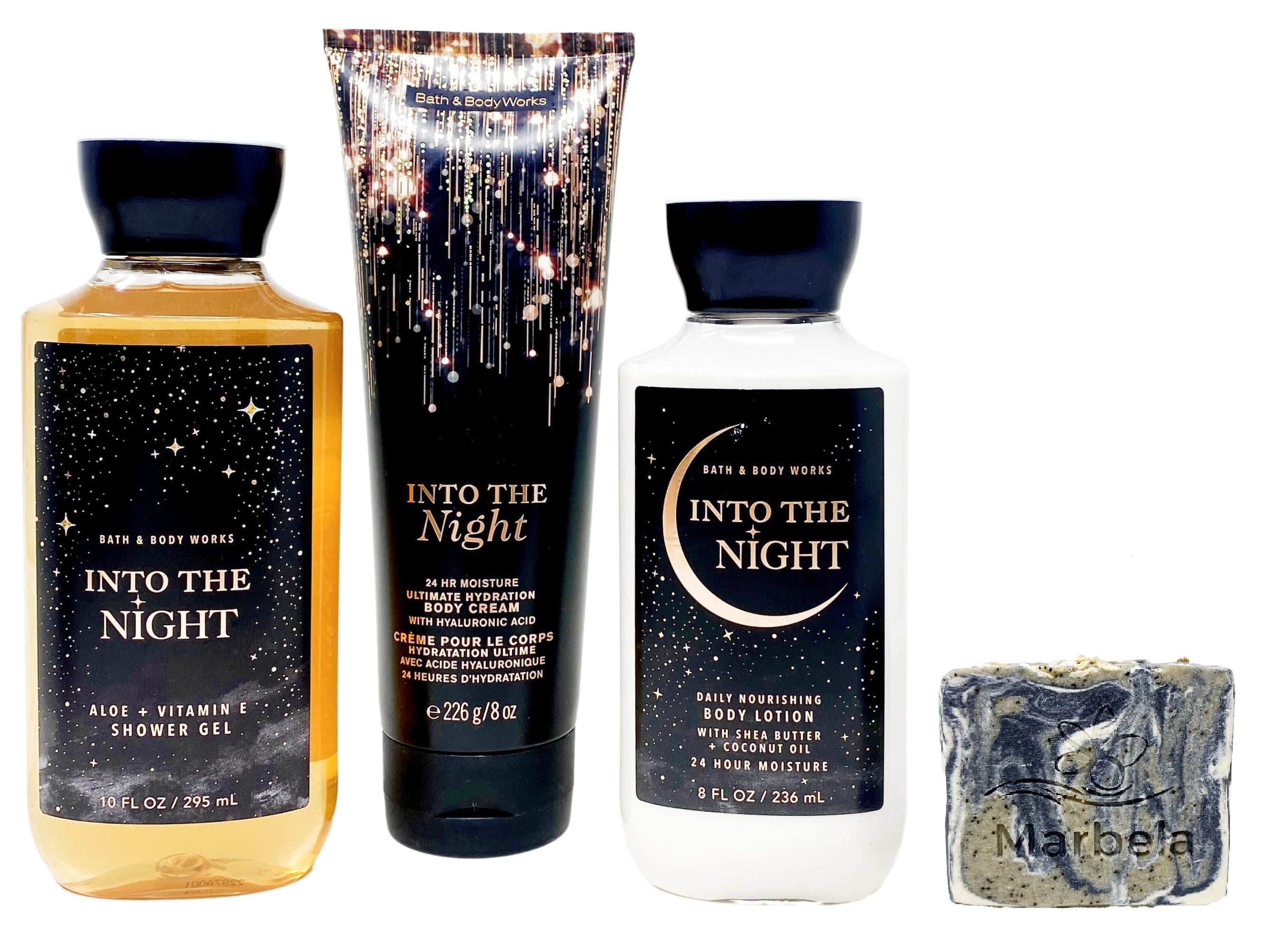 Bath & Body Works Into The Night - Trio Gift Set - Body Cream, Shower ...