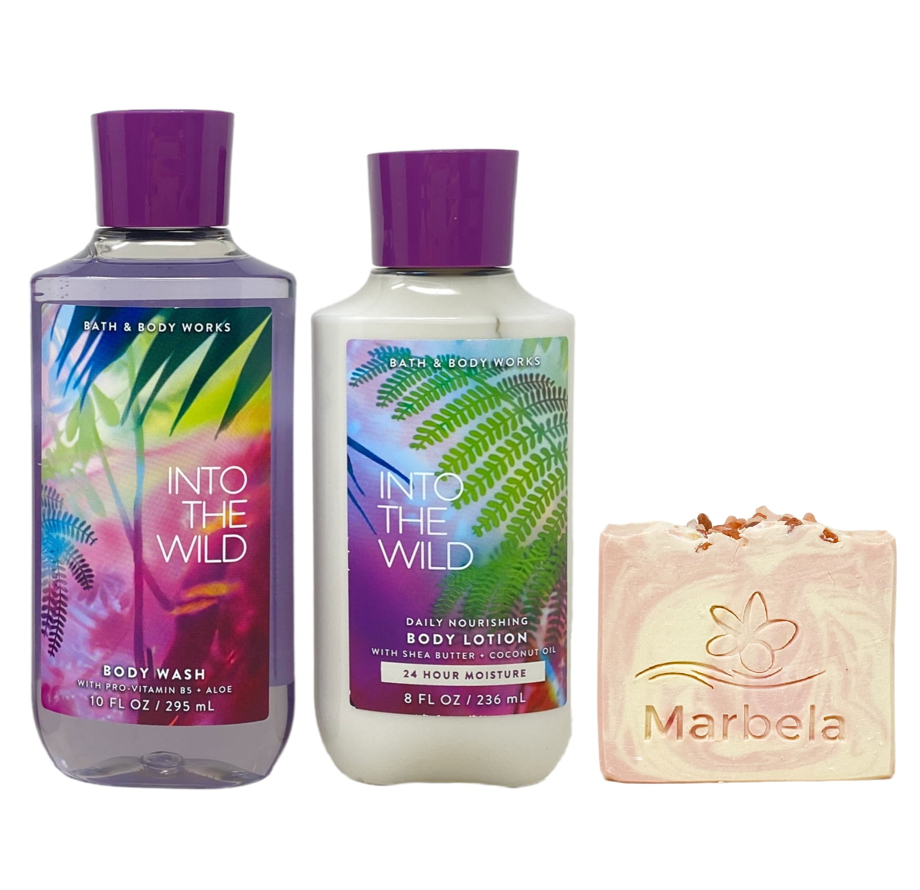 Bath & Body Works Into The Wild Body Wash and Body Lotion Duo Set with ...