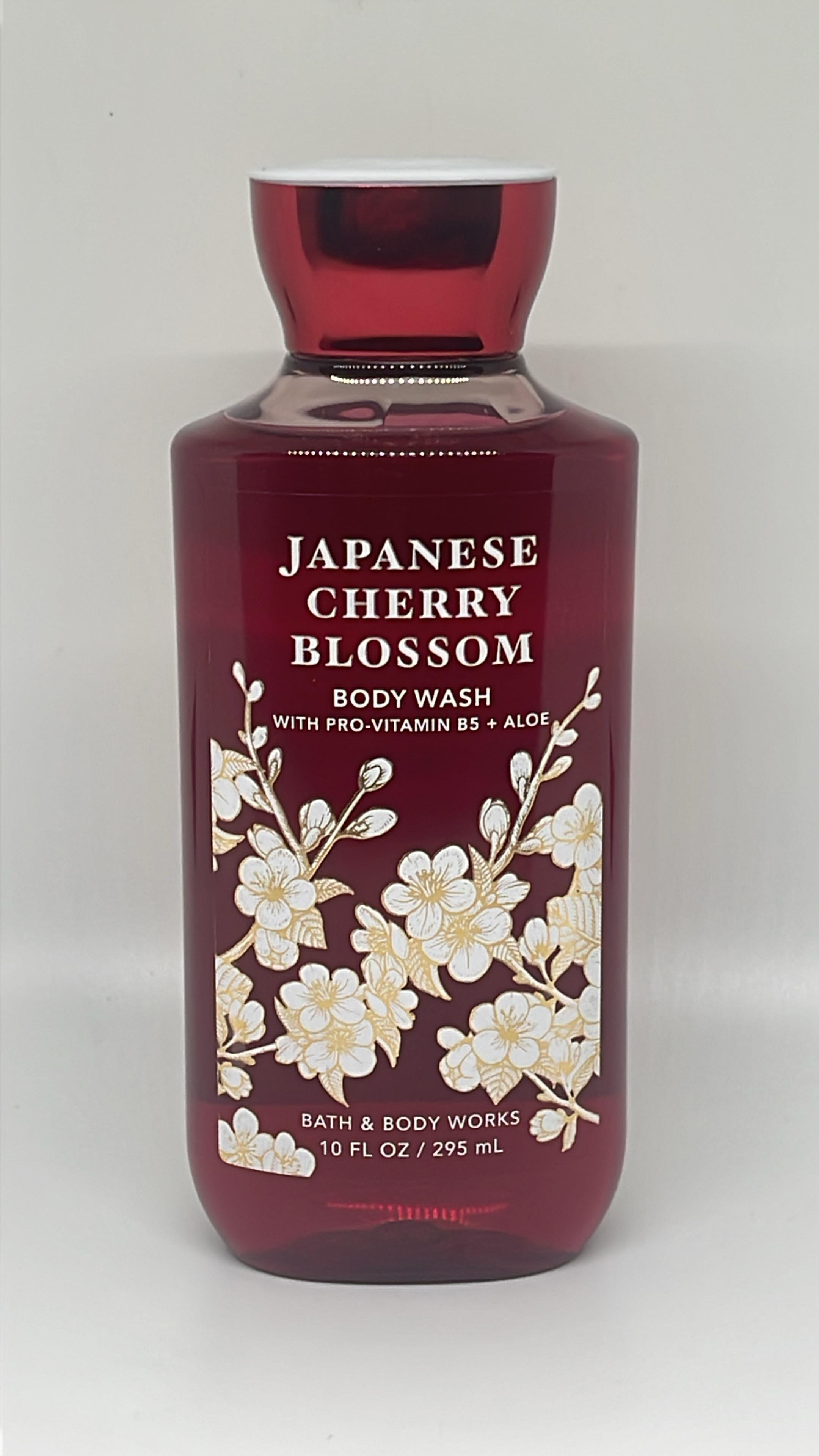 Bath & Body Works JAPANESE CHERRY BLOSSOM Body Wash 10 fl oz - Walmart.com