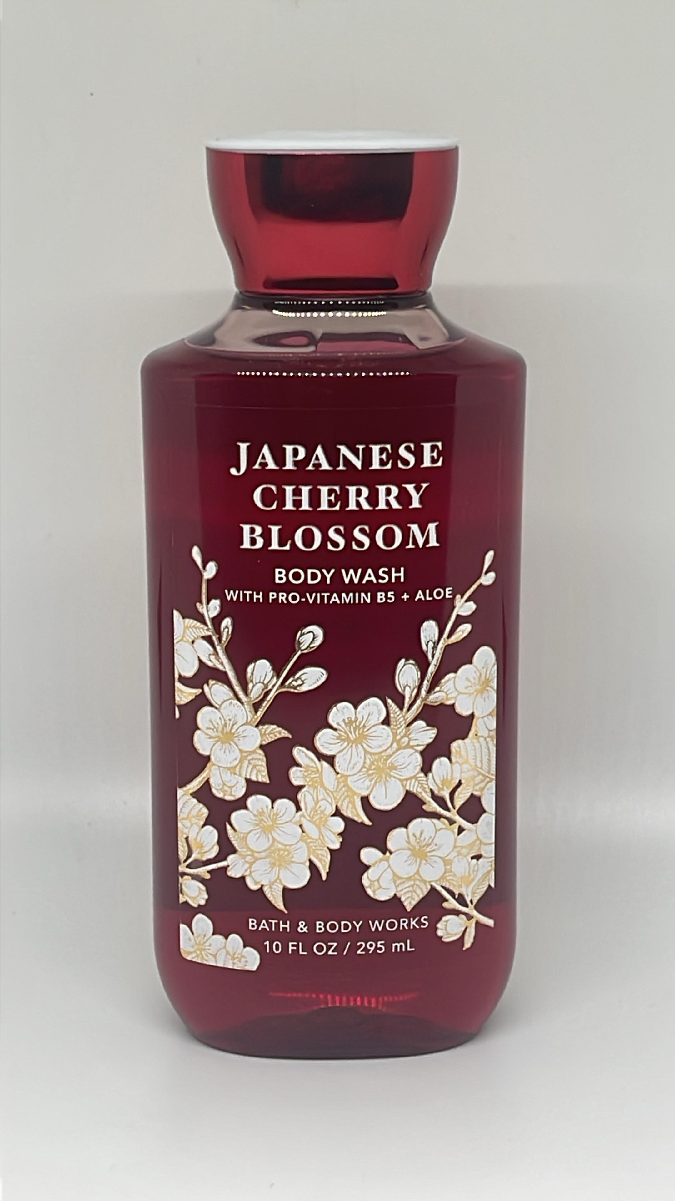 Bath & Body Works JAPANESE CHERRY BLOSSOM Body Wash 10 fl oz - Walmart.com