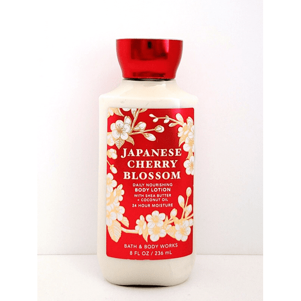 Bath & Body Works JAPANESE CHERRY BLOSSOM Daily Nourishing Body Lotion 8 oz - Walmart.com