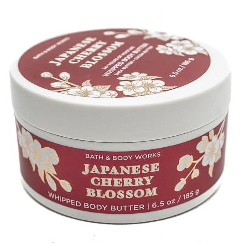 Bath & Body Works JAPANESE CHERRY BLOSSOM Whipped Body Butter 6.5oz ...