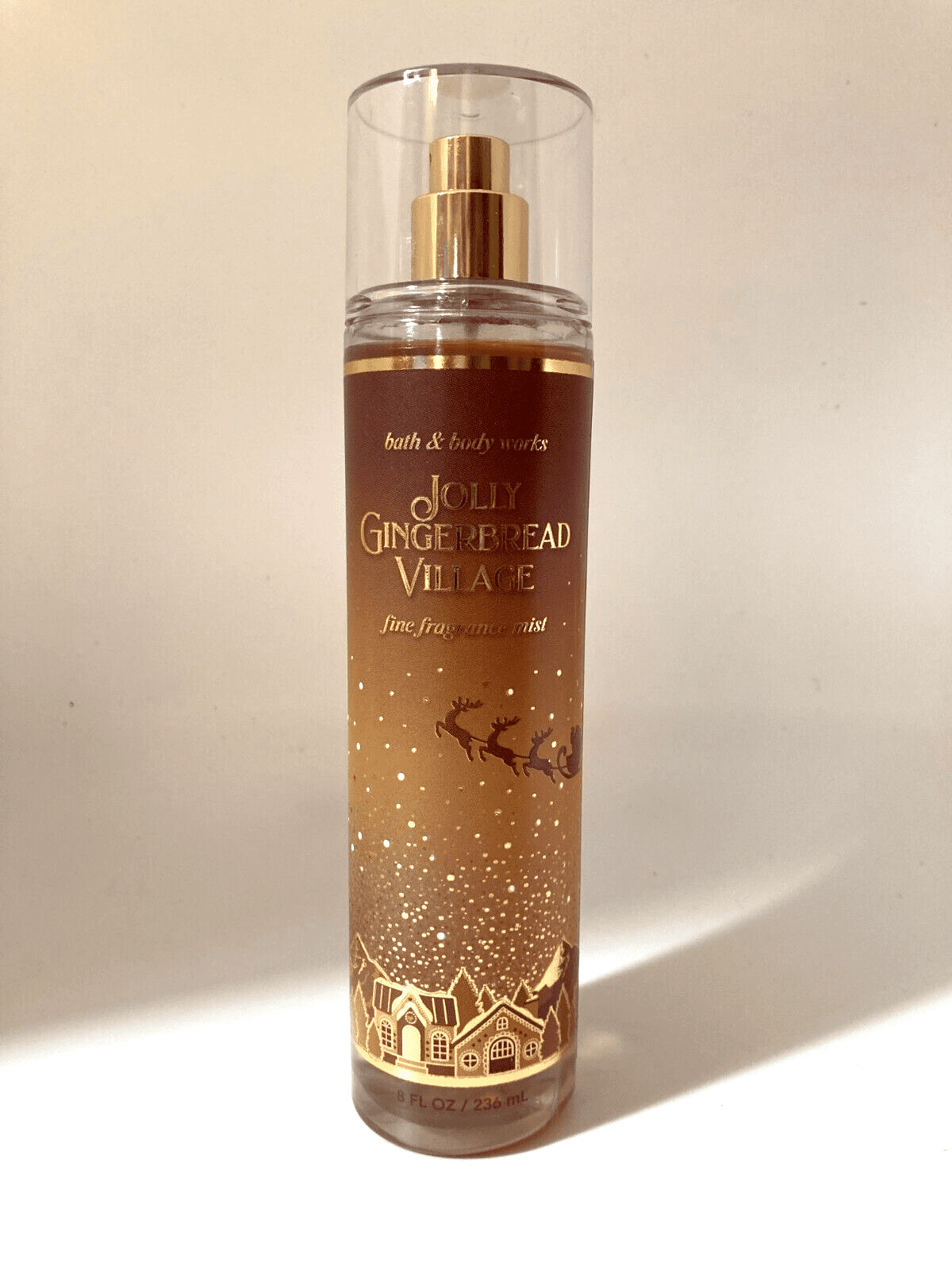 Bath & Body Works Jolly Gingerbread Village Fine Fragrance Mist Spray 8 ...