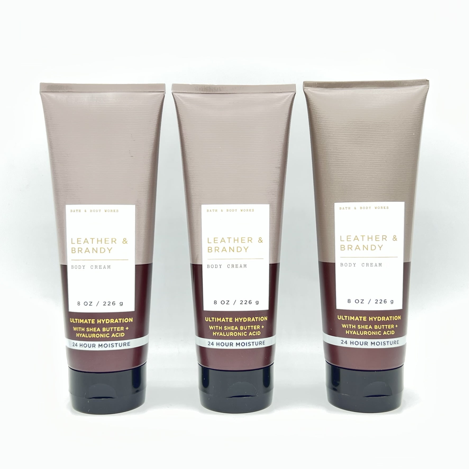 Bath & Body Works Leather & Brandy Skin Beauty 8oz Shea Butter ...