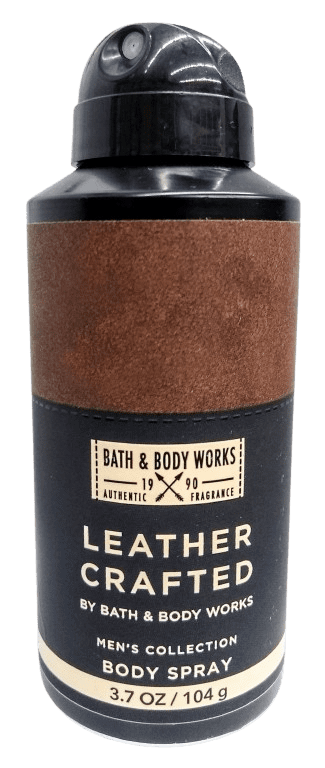 Bath & Body Works Leather Crafted Body Spray for Men, 3.7 oz, Tobacco ...