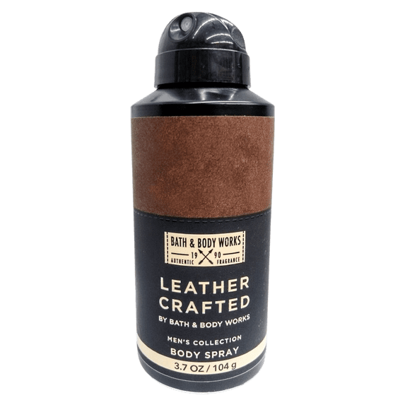 Bath & Body Works Leather Crafted Body Spray for Men, 3.7 oz, Tobacco ...