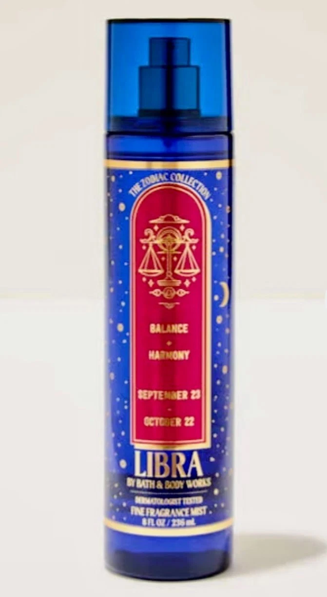 Bath & Body Works Libra the Zodiac Collection Fragrance Perfume 8oz ...