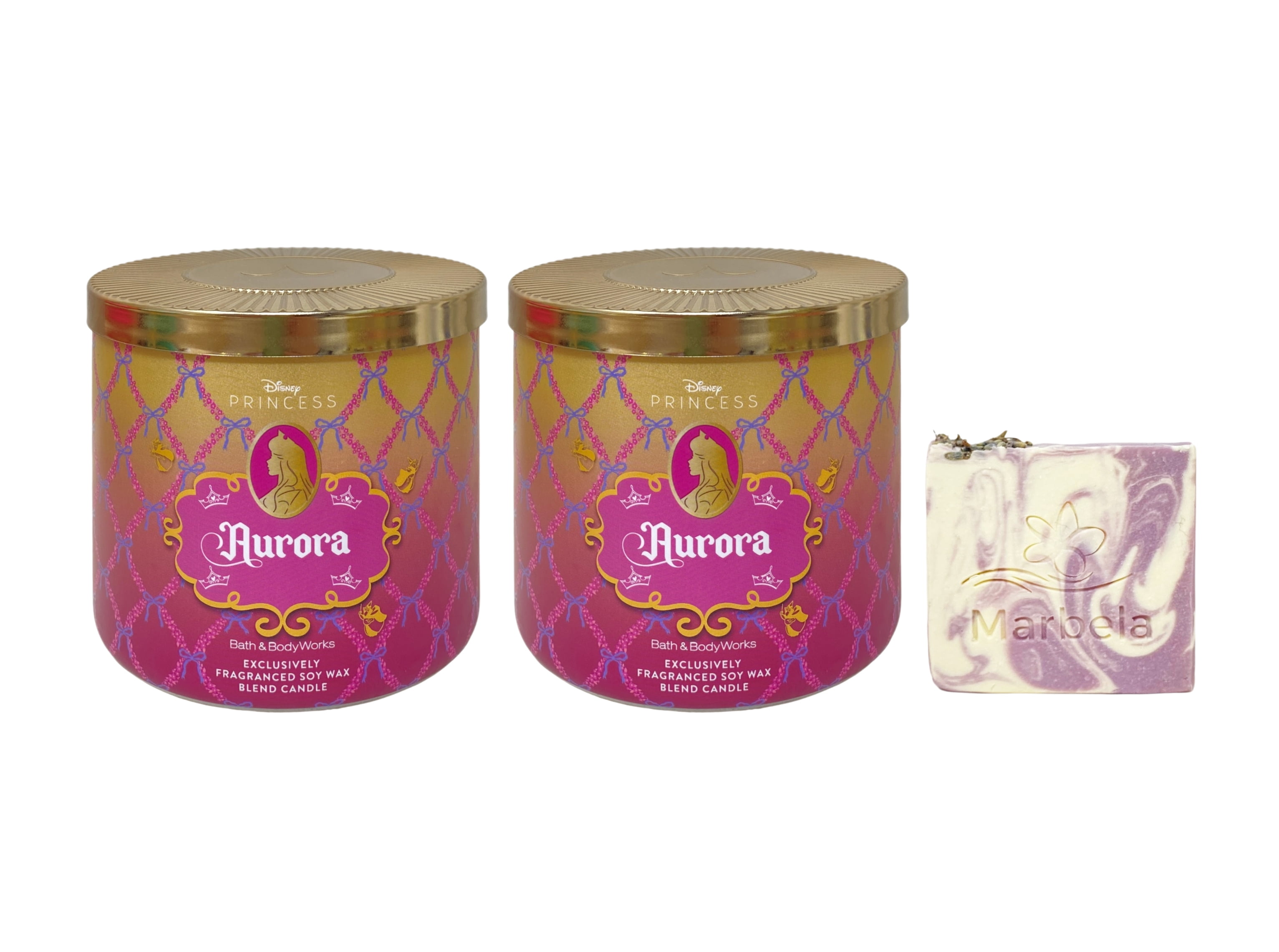 Bath & Body Works Limited Edition Princess Collection Aurora 2 Piece of ...