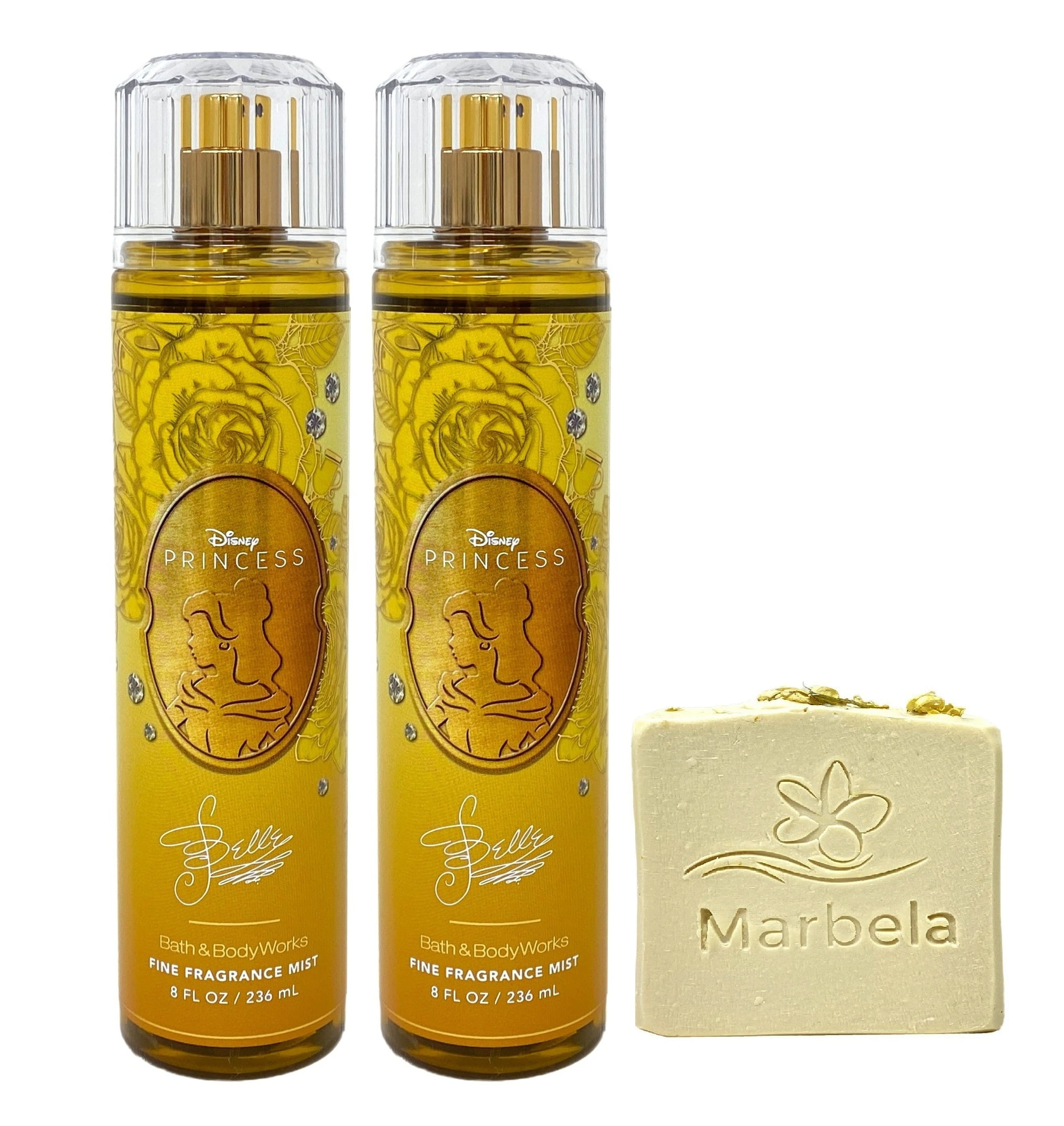 Bath & Body Works Limited Edition Princess Collection Belle 2 Pack ...