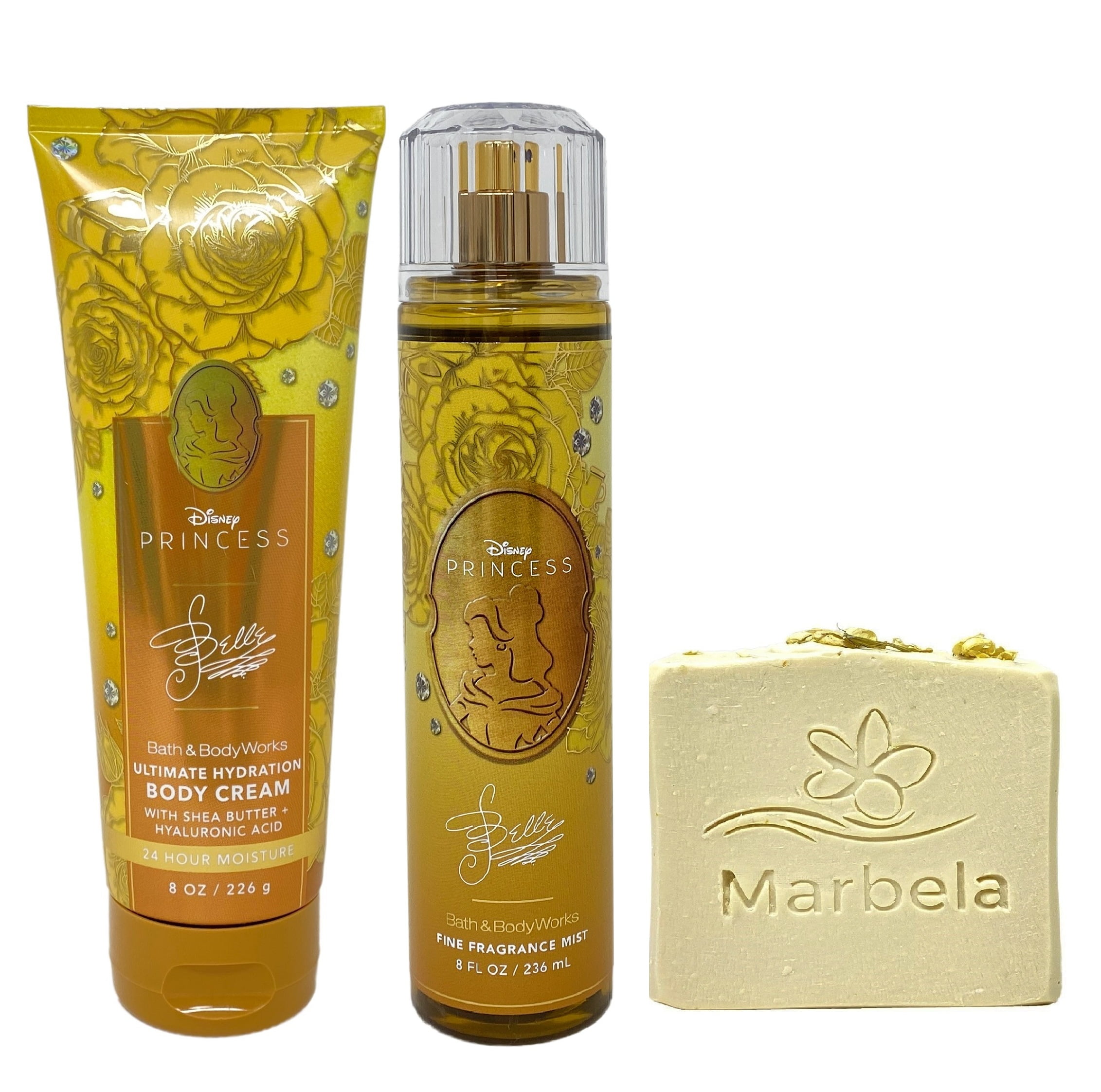 Bath & Body Works Limited Edition Princess Collection Belle Body Cream ...