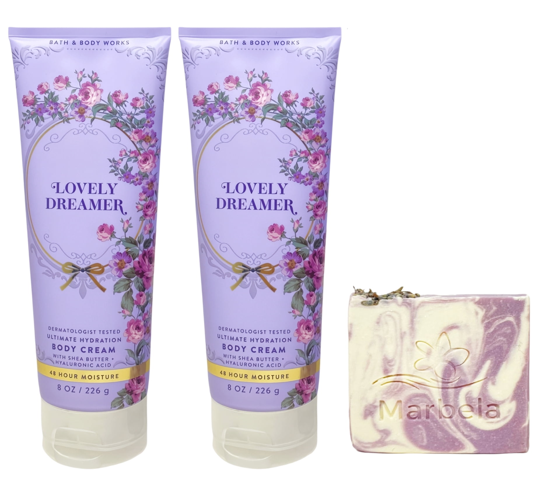 Bath & Body Works Lovely Dreamer 2 Ultimate Hydration Body Creams with ...