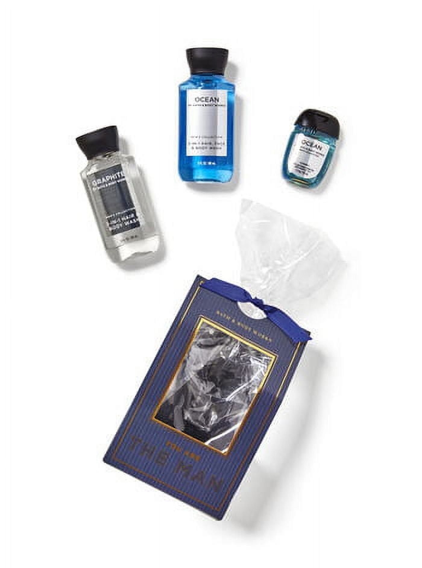 Bath Body Works YOU'RE THE MAN Mini Gift Set Ocean Body Wash and Hand ...