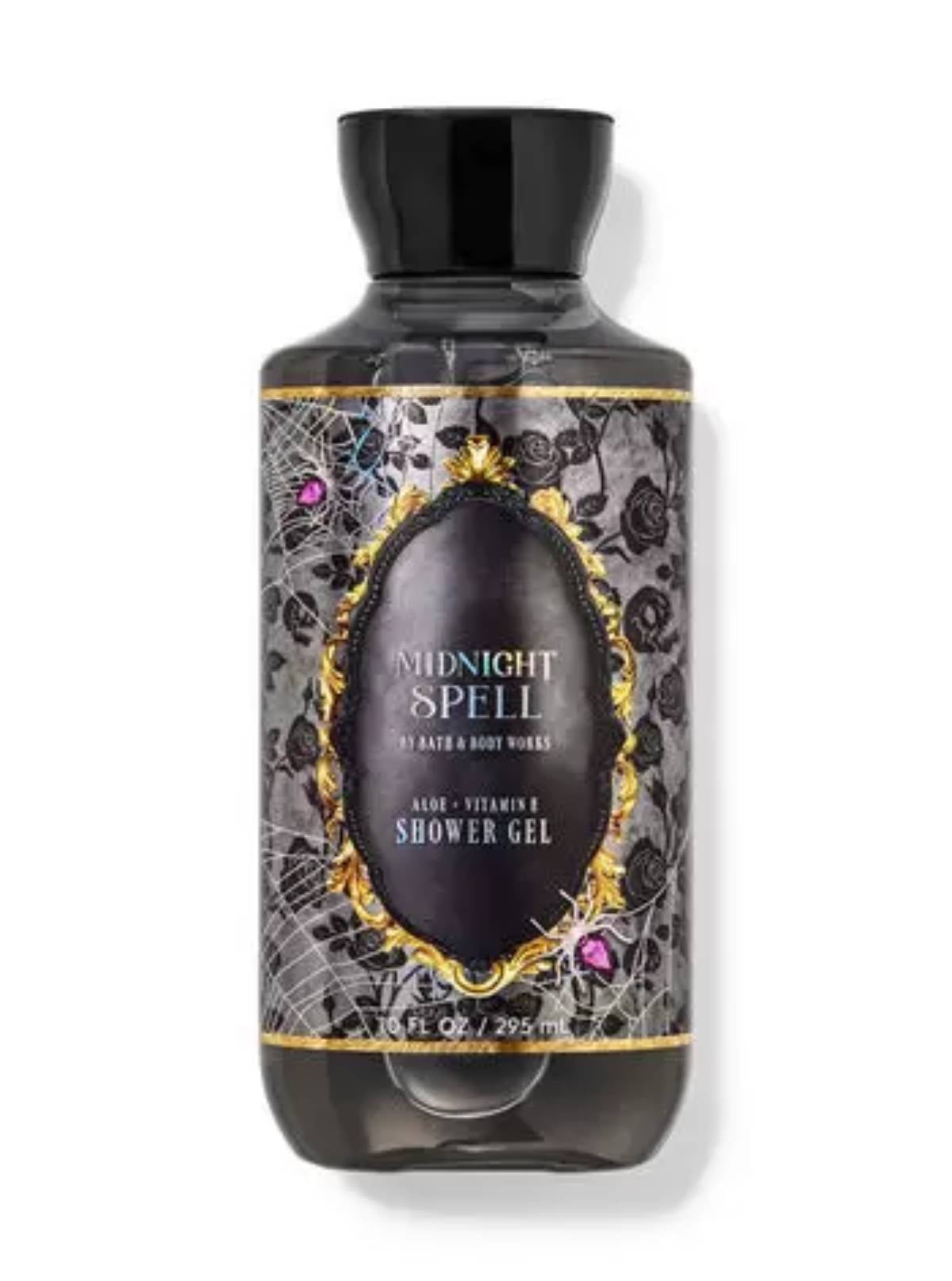 Bath & Body Works Midnight Spell Shower Gel, Aloe and Vitamin E, 10 fl ...