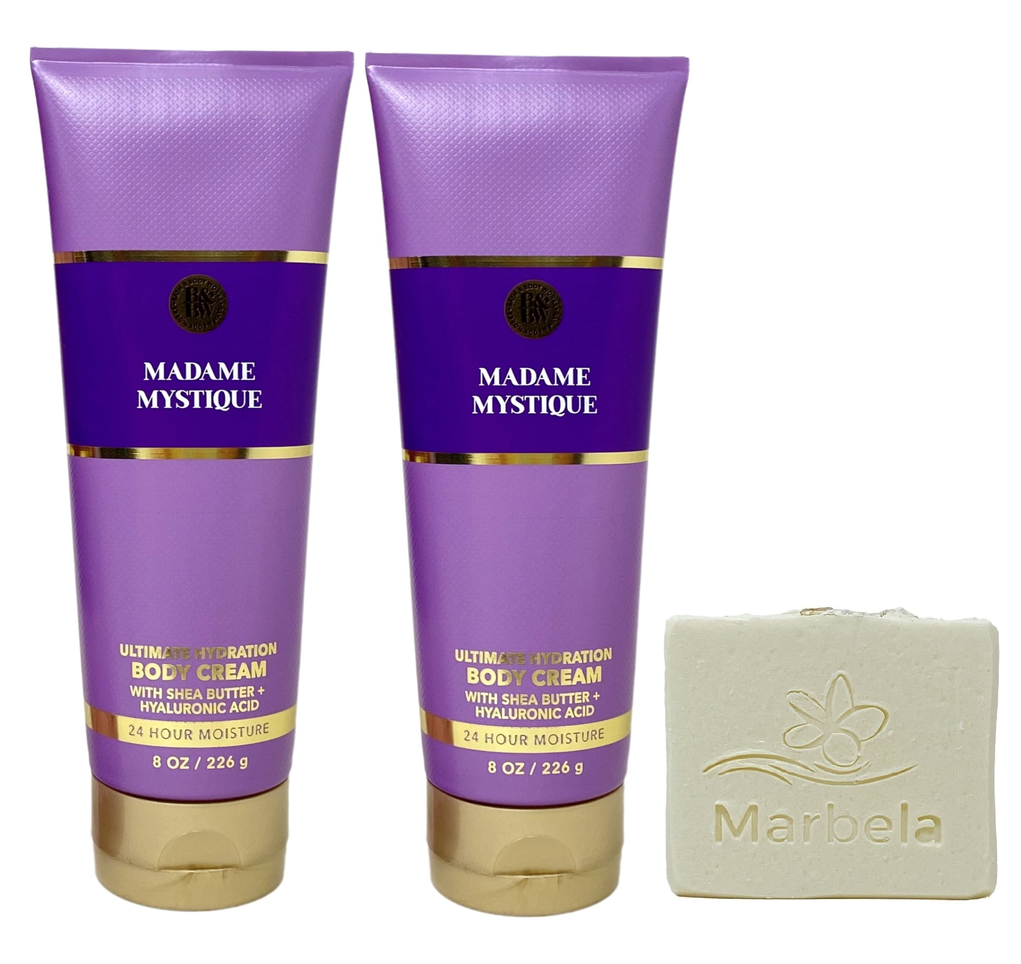 Bath & Body Works Madame Mystique 2 Pack Body Cream Bundle with a ...