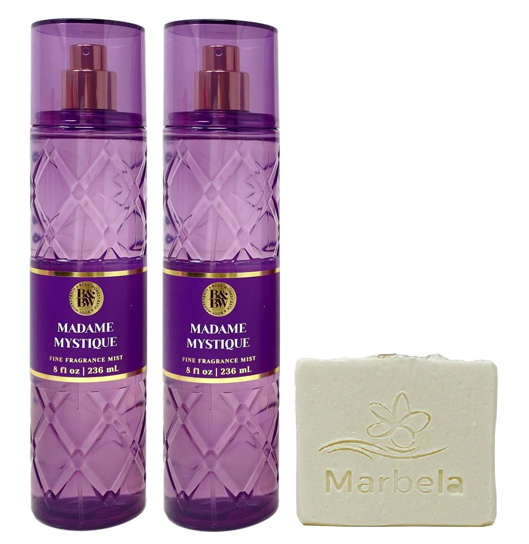Bath & Body Works Madame Mystique 2 Pack Fragrance Mist Bundle with a ...