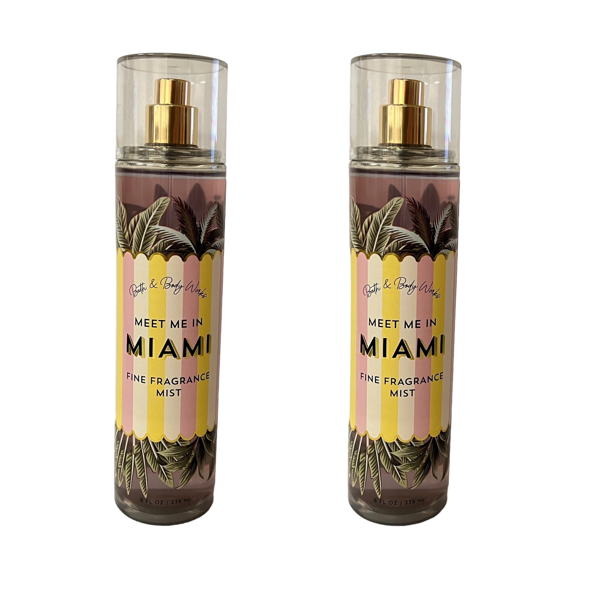 Bath & Body Works Meet Me In Miami Fine Fragrance Mist Set 8 fl oz ...
