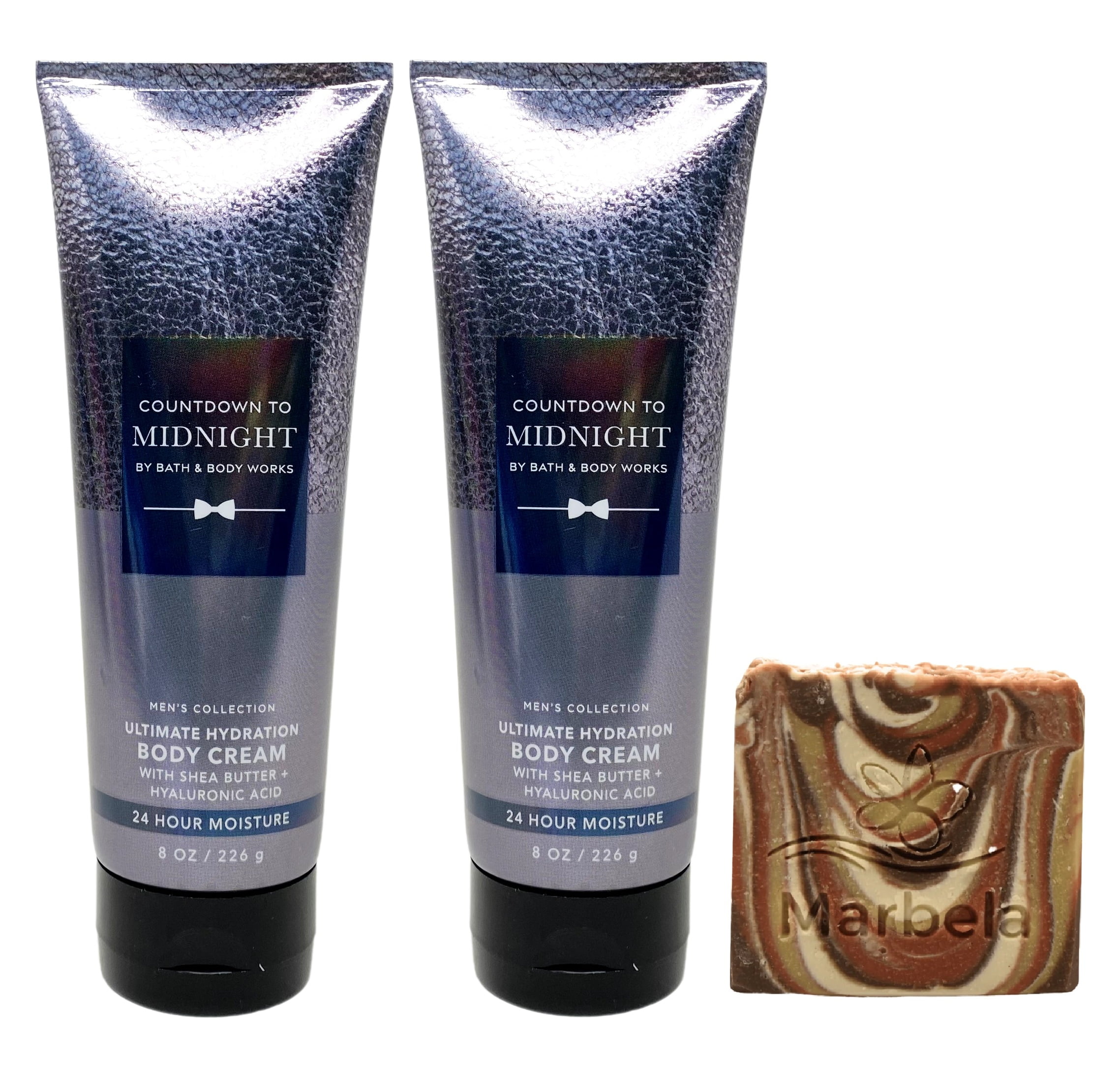 Bath & Body Works Men's Collection Countdown to Midnight 2 Pack Body ...