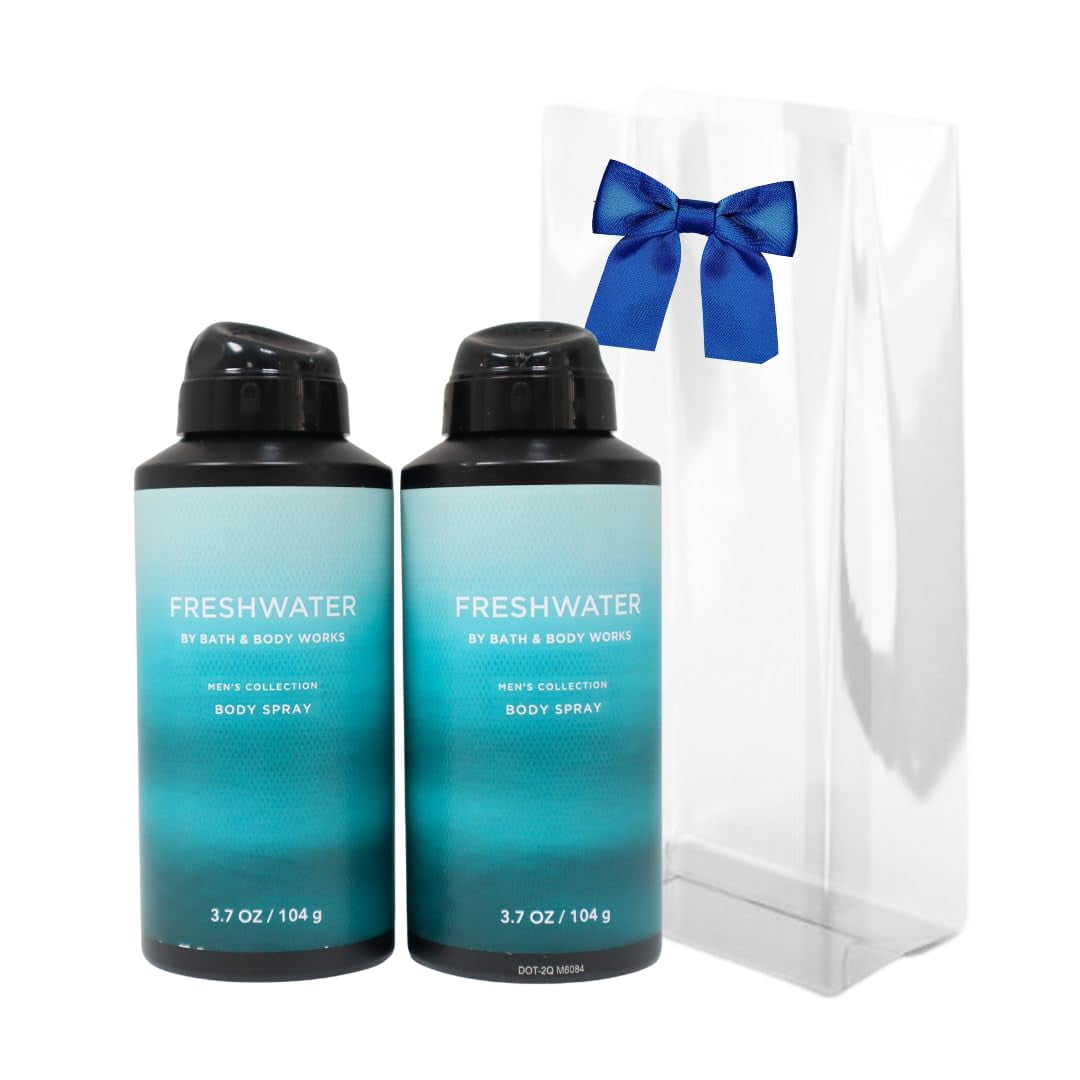 Bath & Body Works Men's Collection Deodorizing Body Spray - FRESHWATER ...
