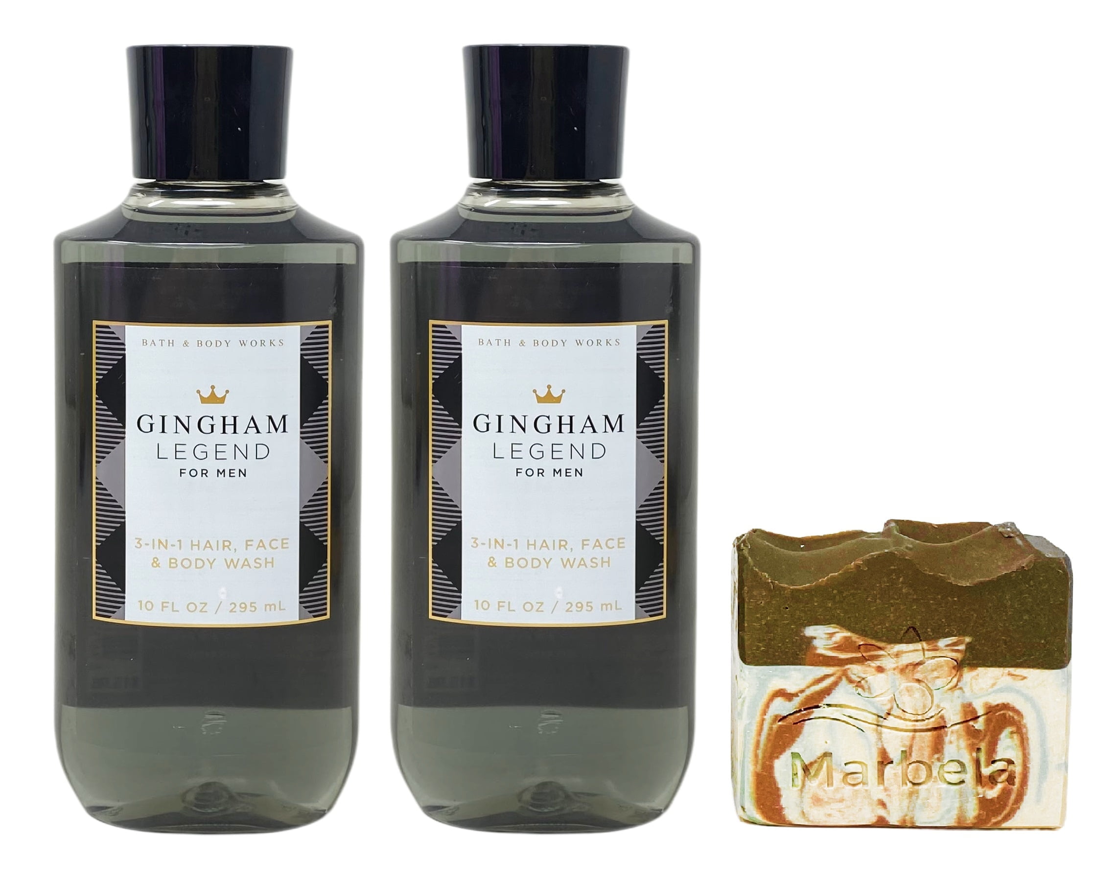 Bath & Body Works Men's Collection Gingham Legend - 2 Pack Of 3 in 1 ...