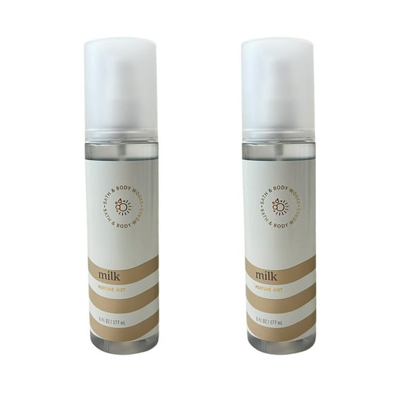 Bath & Body Works Milk Perfume Mist 6 fl oz 2 Pack - Walmart.com