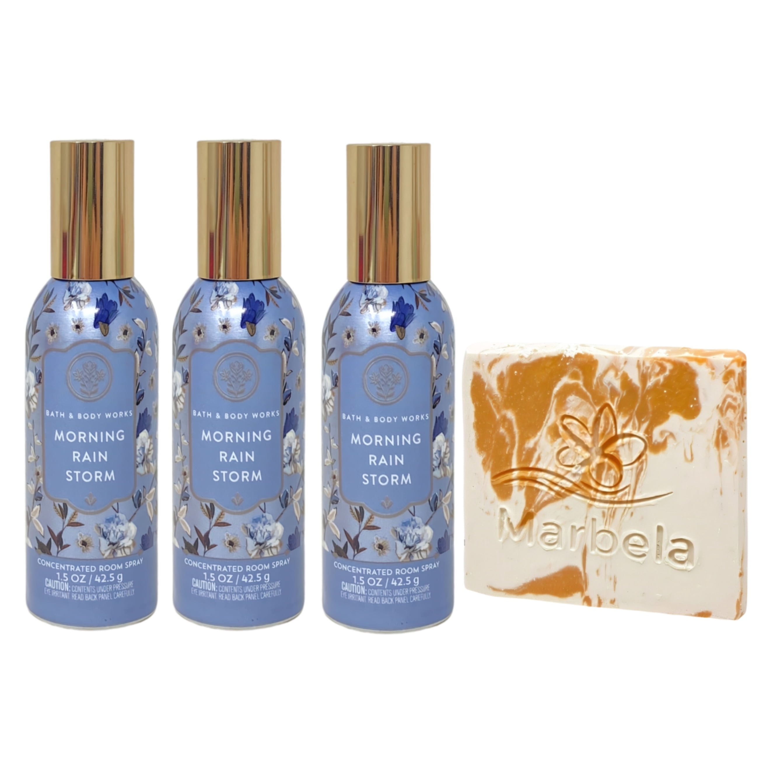 Bath & Body Works Morning Rainstorm - 3 Concentrated Room Sprays (1.5 ...