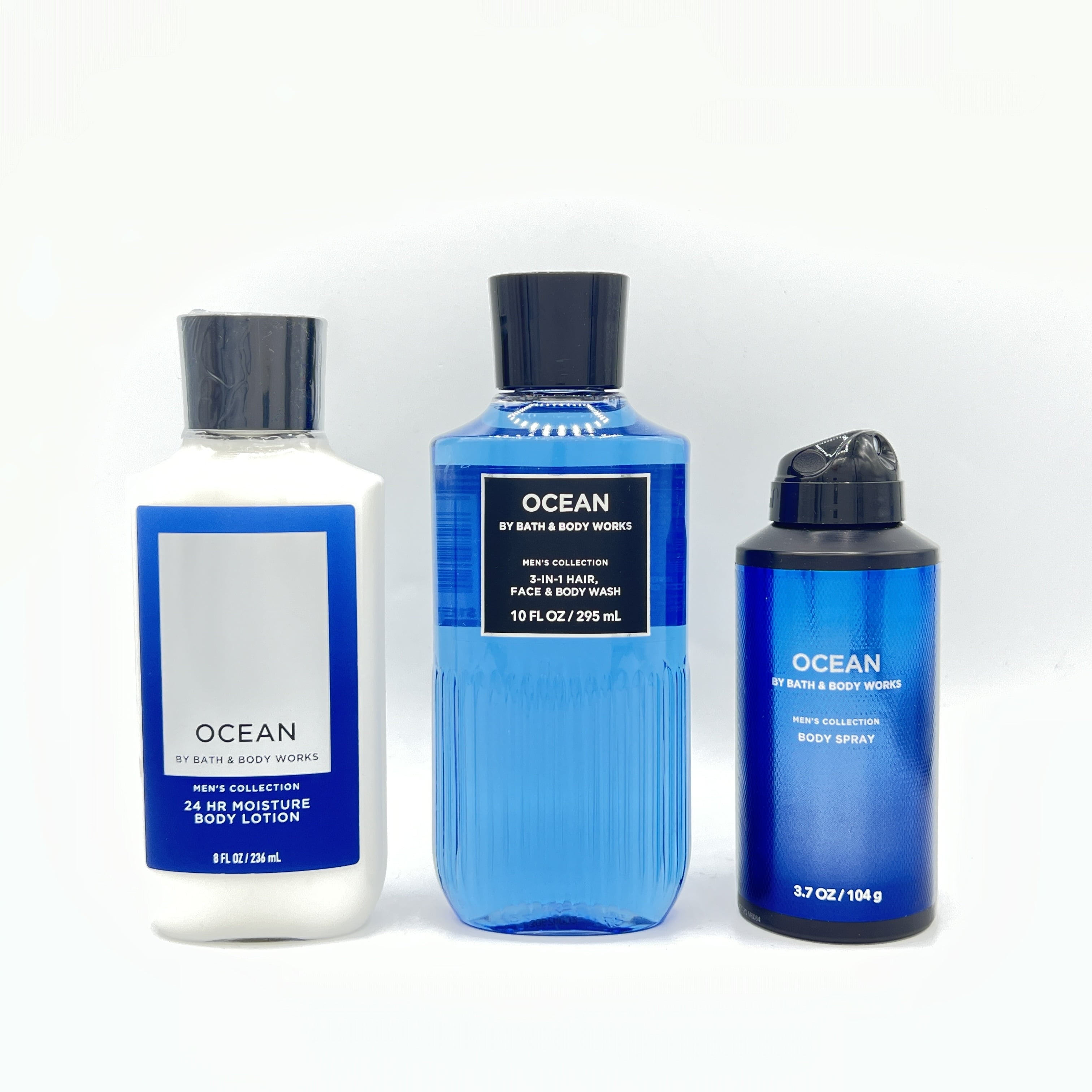 Bath And Body Works Ocean Scent Care Wash Mens Body Lotion Shower Gel
