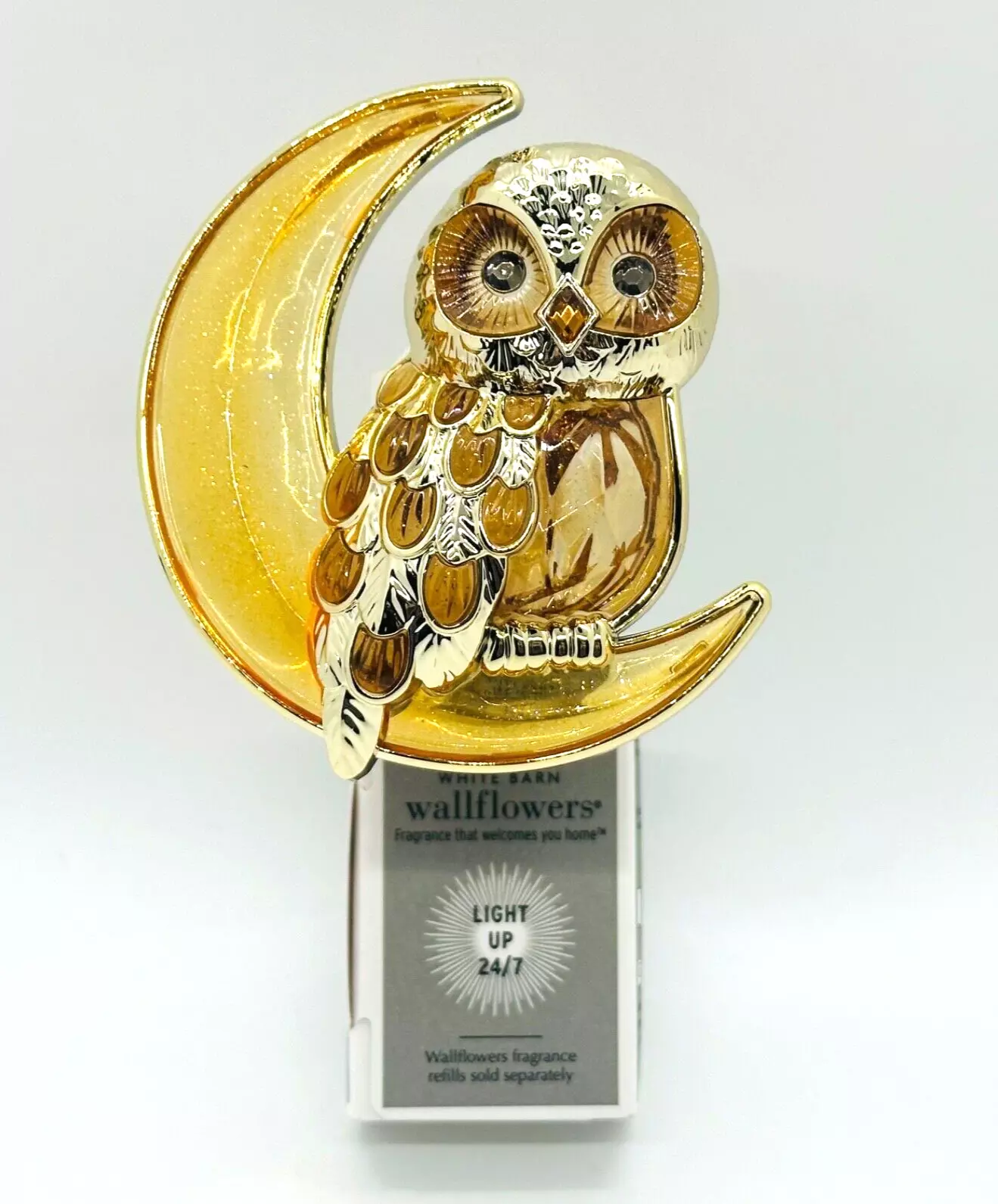Bath & Body Works Owl On Moon Wallflowers Plug-In and Nightlight ...