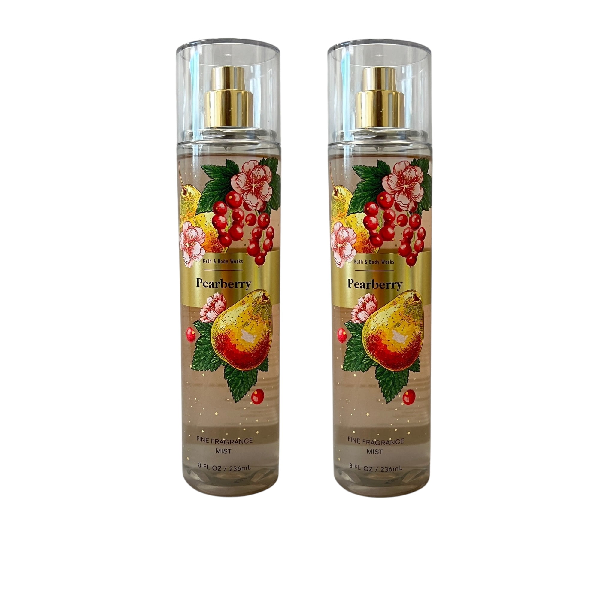 Bath & Body Works Pearberry Mist 8 fl oz 2 Pack - Walmart.com