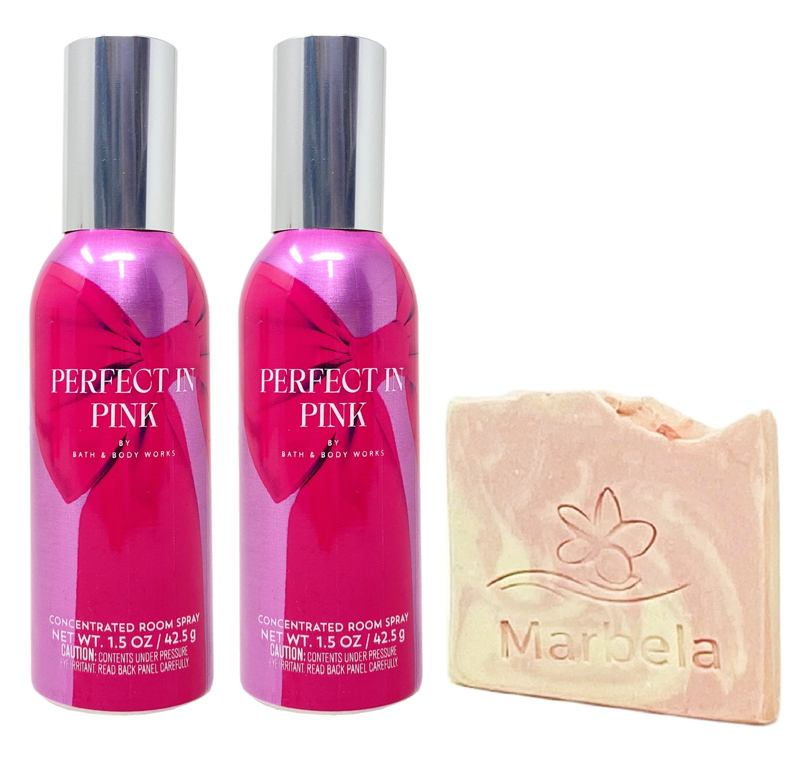 Bath & Body Works Perfect in Pink Concentrated Room Spray 2 Pack with a ...
