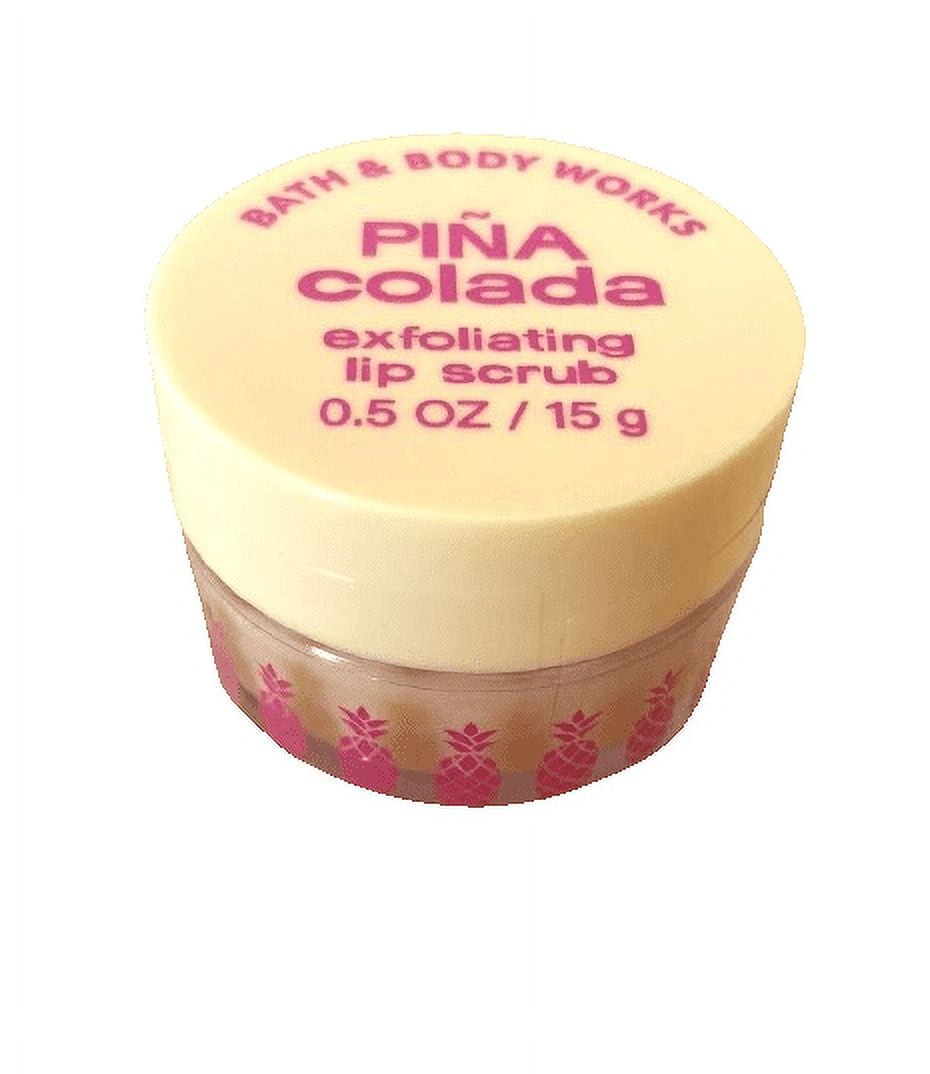 Bath & Body Works Pina Colada Exfoliating Lip Scrub .5 oz - Walmart.com