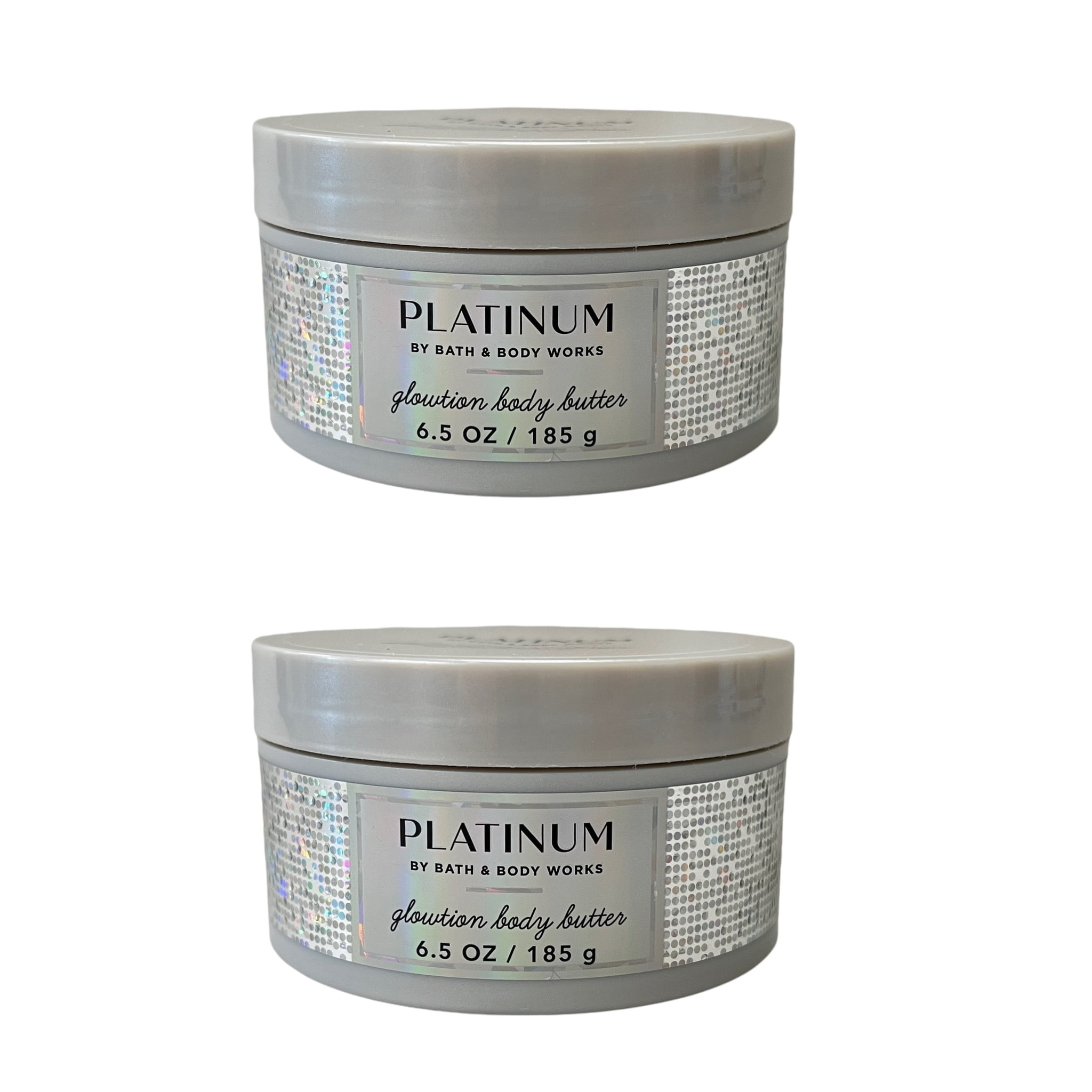 Bath & Body Works Platinum Glowtion Body Butter 6.5 oz 2 Pack - Walmart.com