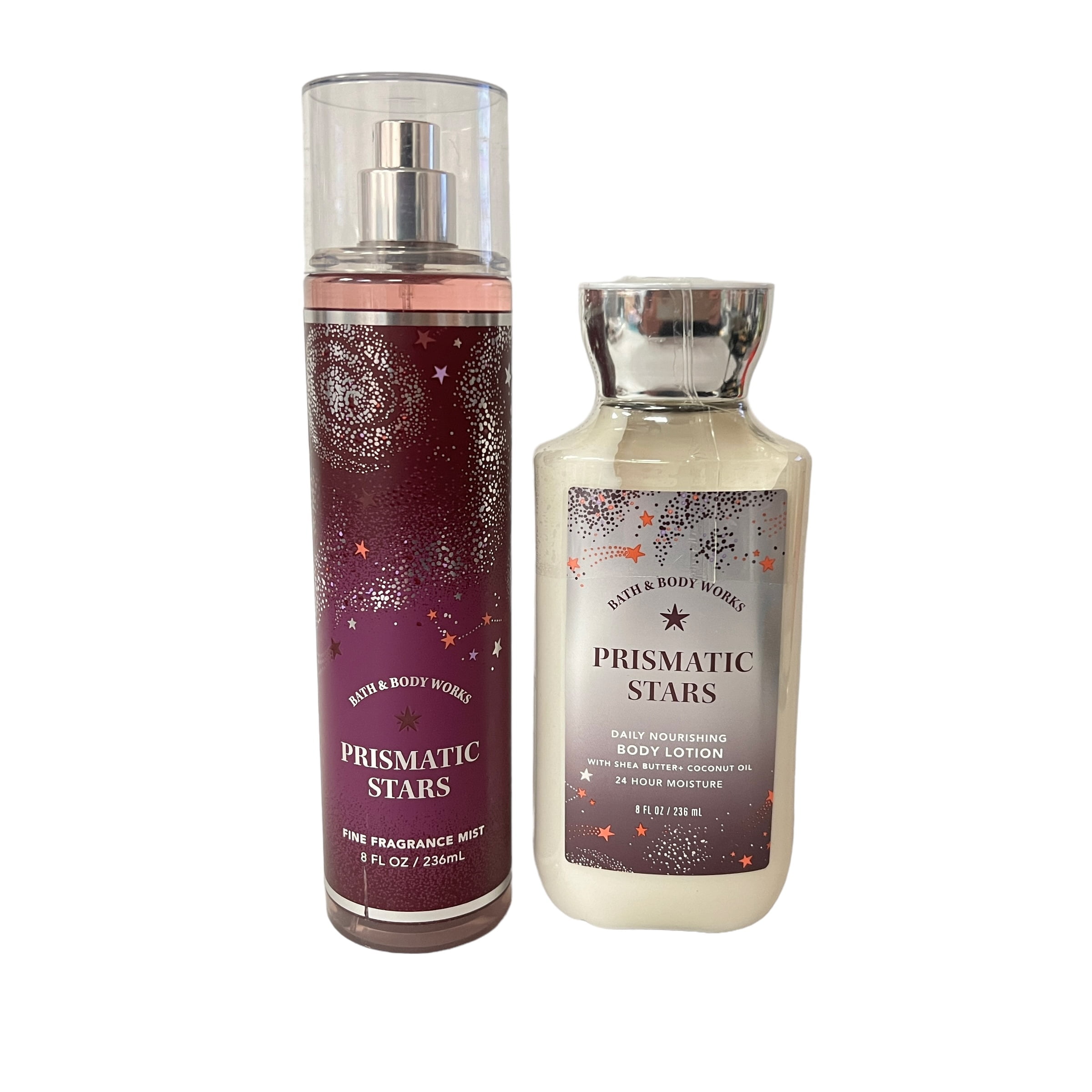 Bath & Body Works Prismatic Stars Fine Fragrance Mist & Body Lotion Set ...