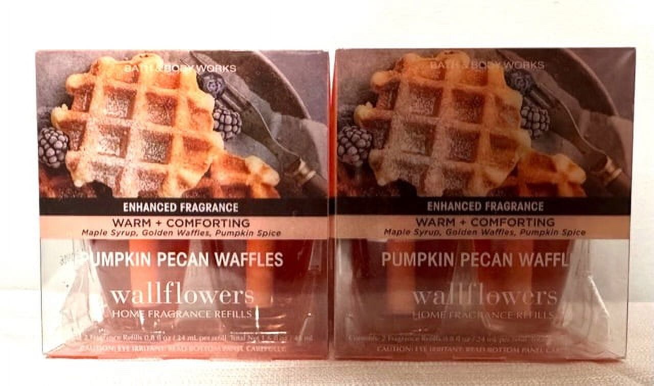 Bath & Body Works Wallflowers Refill, Pumpkin Pecan Waffles, 4pk ...