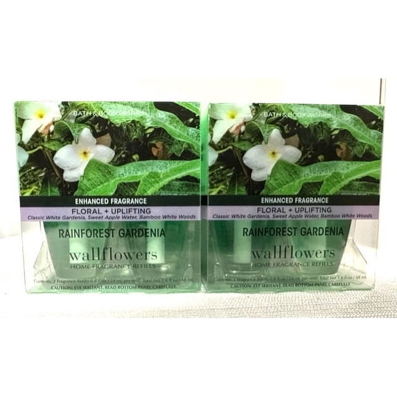Bath & Body Works Rainforest Gardenia Wallflowers Home Fragrance ...