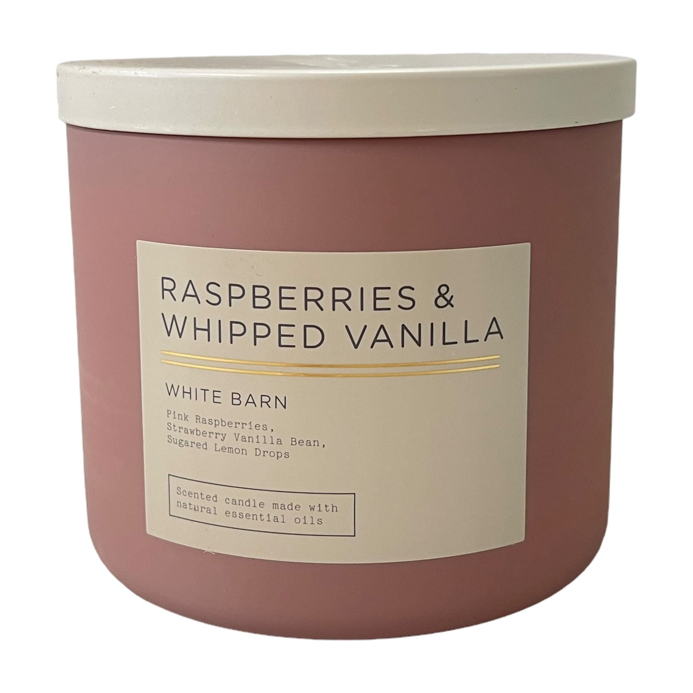 Raspberries And Whipped Vanilla Decor