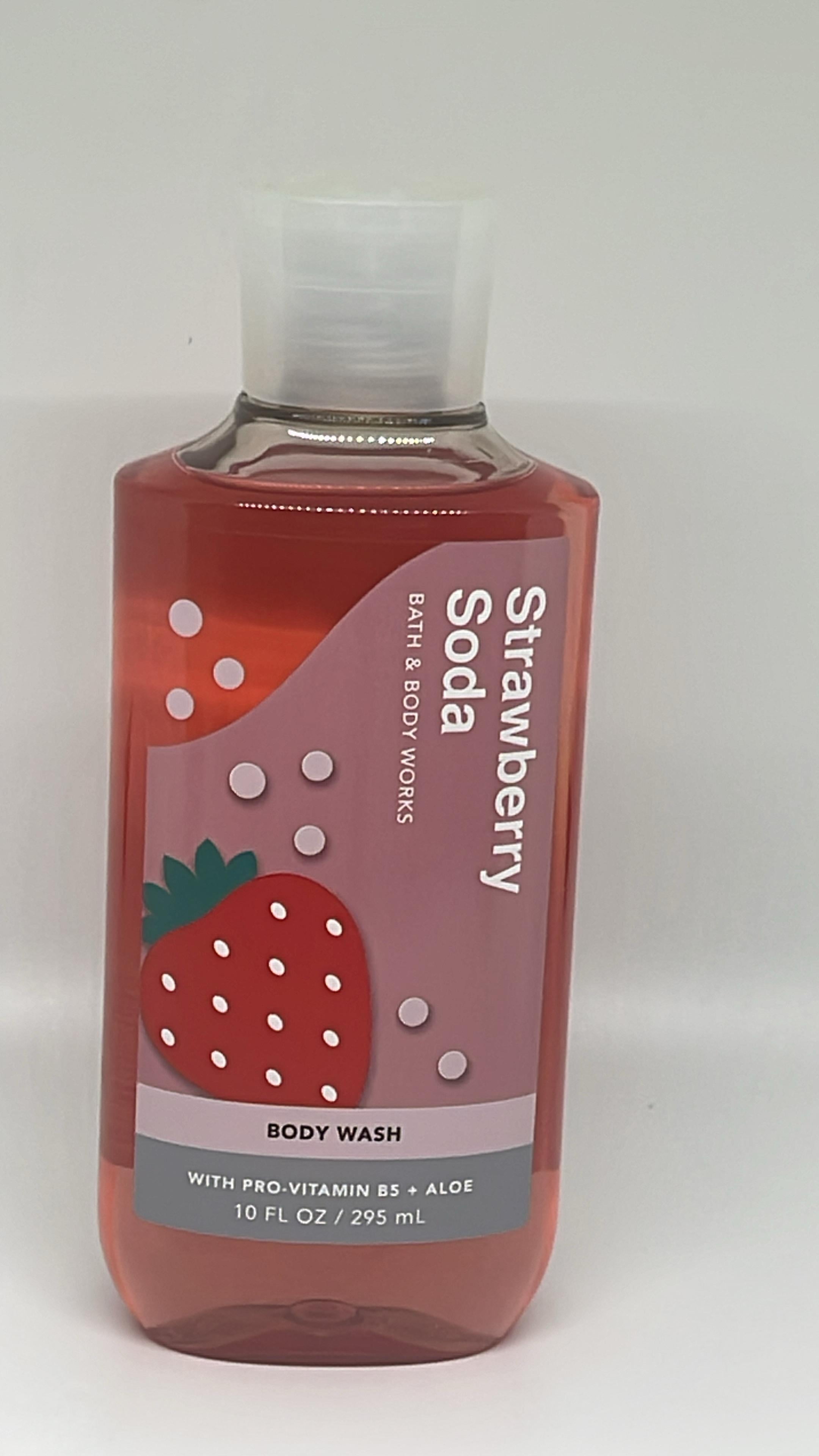 Bath & Body Works STRAWBERRY SODA Body Wash 10 fl oz - Walmart.com