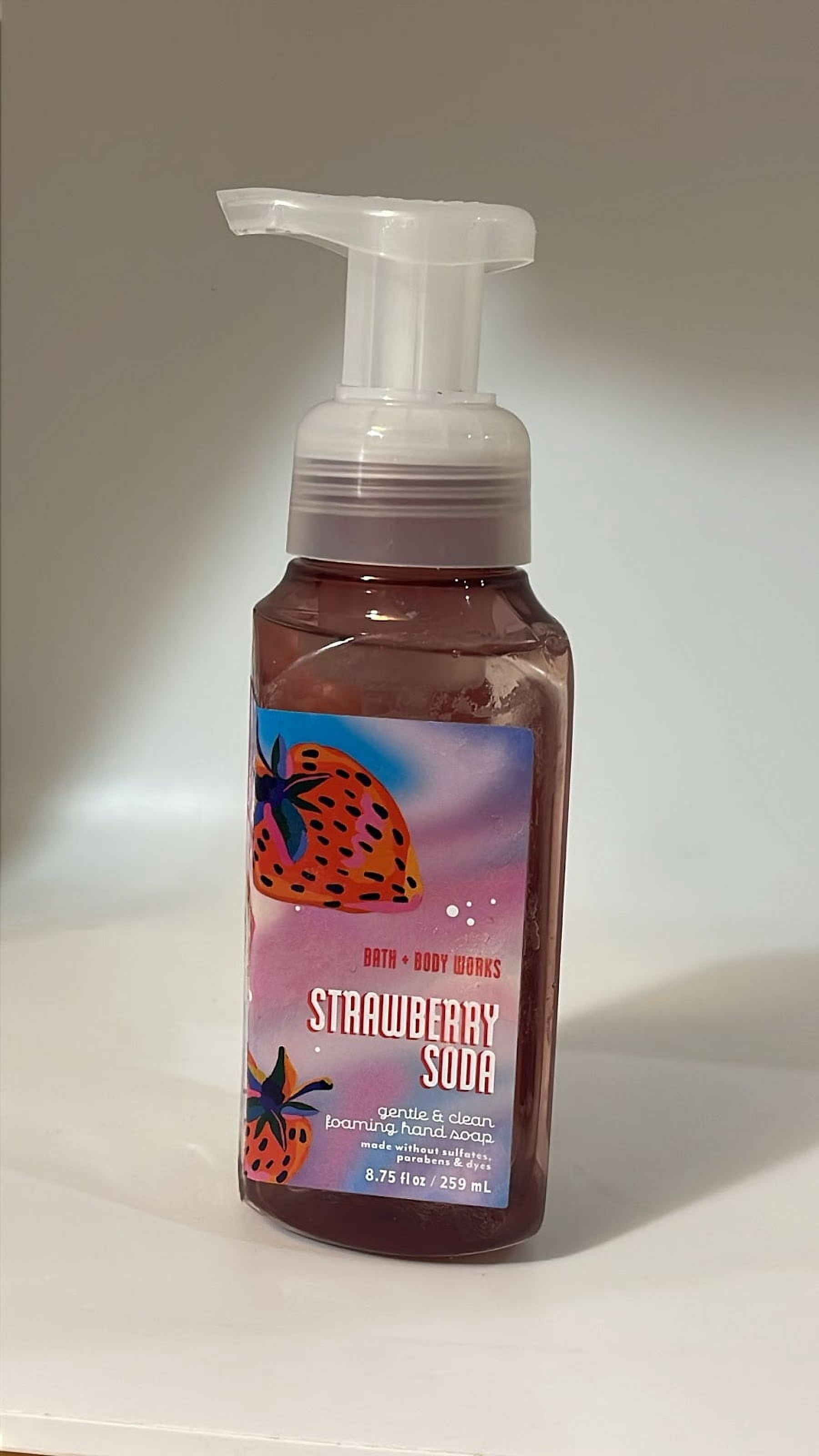 Bath & Body Works STRAWBERRY SODA Gentle Foaming Hand Soap 8.75 fl oz ...