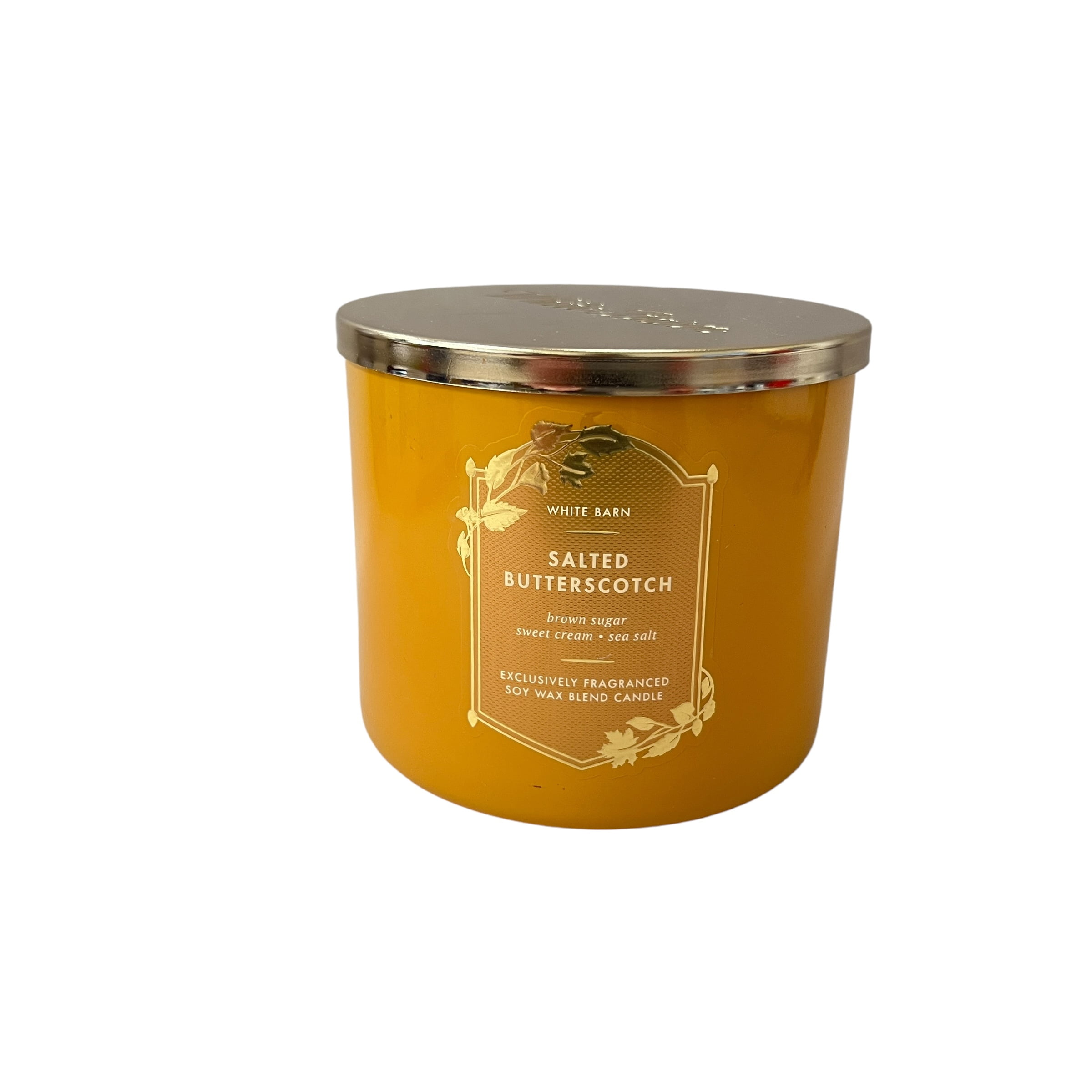 Bath & Body Works Salted Butterscotch Scented 3 Wick Candle 14.5 oz - Walmart.com