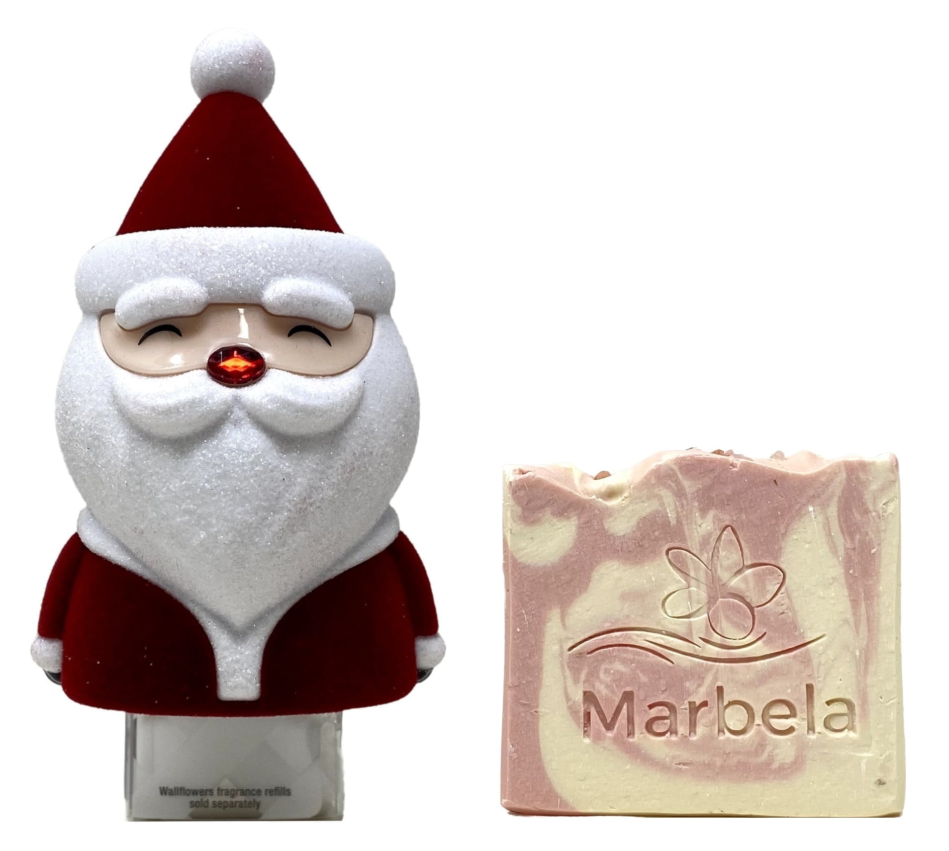 Bath & Body Works Santa Wallflowers Fragrance Plug With a Himalayan ...