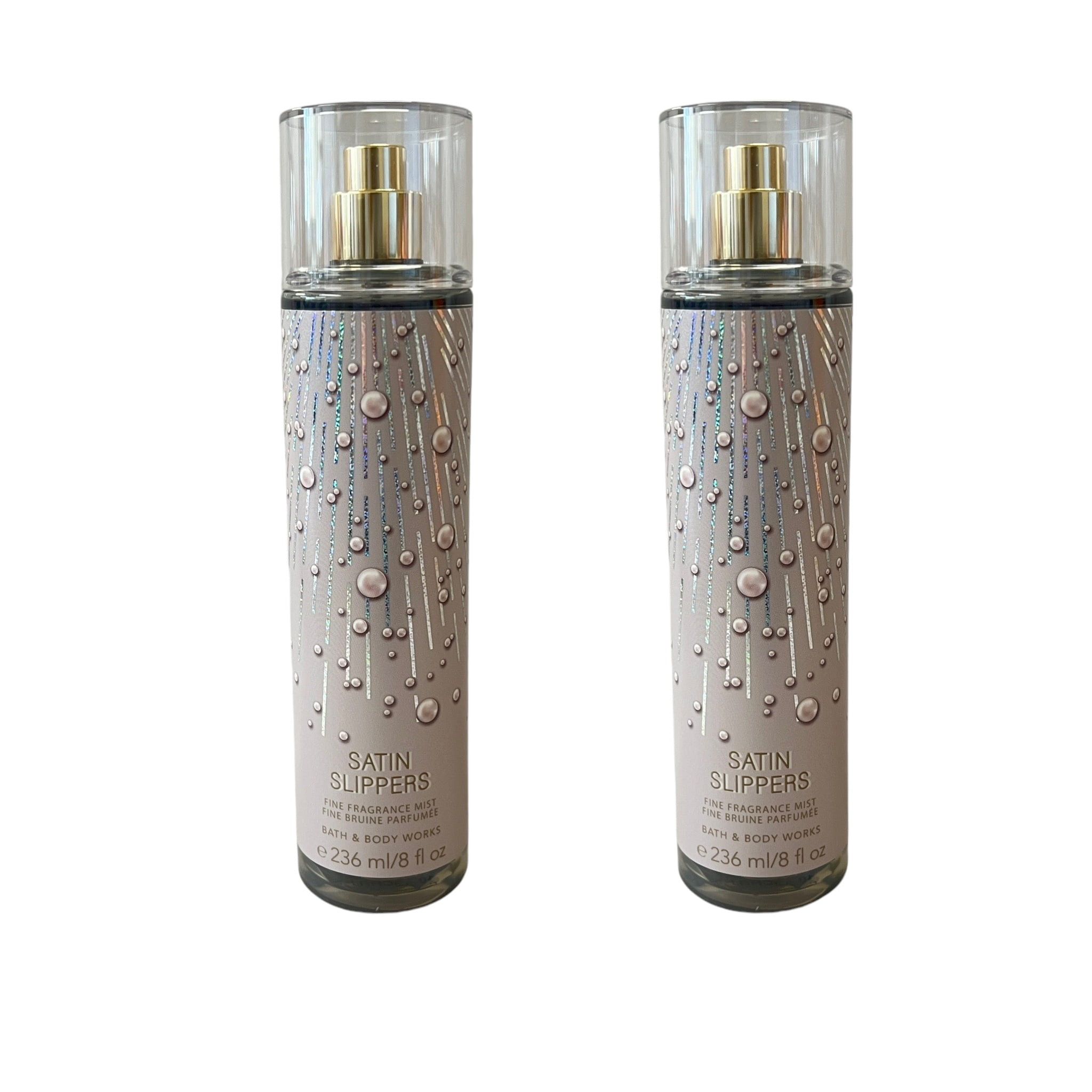 Bath & Body Works Satin Slipper Fine Fragrance Mist 8 fl oz 2 Pack ...