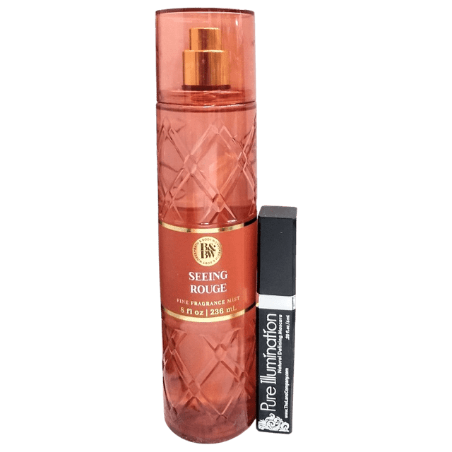 Bath & Body Works Seeing Rouge Fine Fragrance Mist & Pure Illumination ...