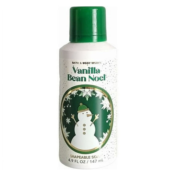 Bath & Body Works Shapeable Vanilla Bean Noel Bath Soap, 4.9 Fl Oz ...
