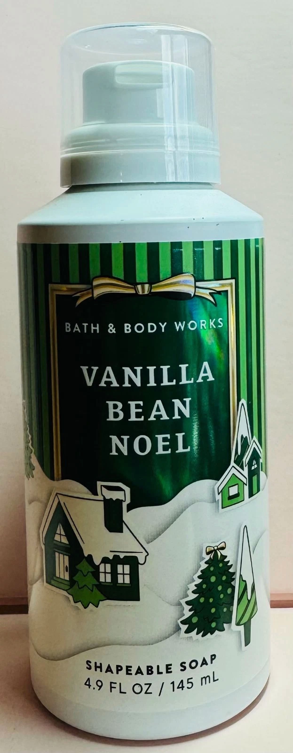Bath & Body Works Shapeable Vanilla Bean Noel Bath Soap, 4.9 Fl Oz ...
